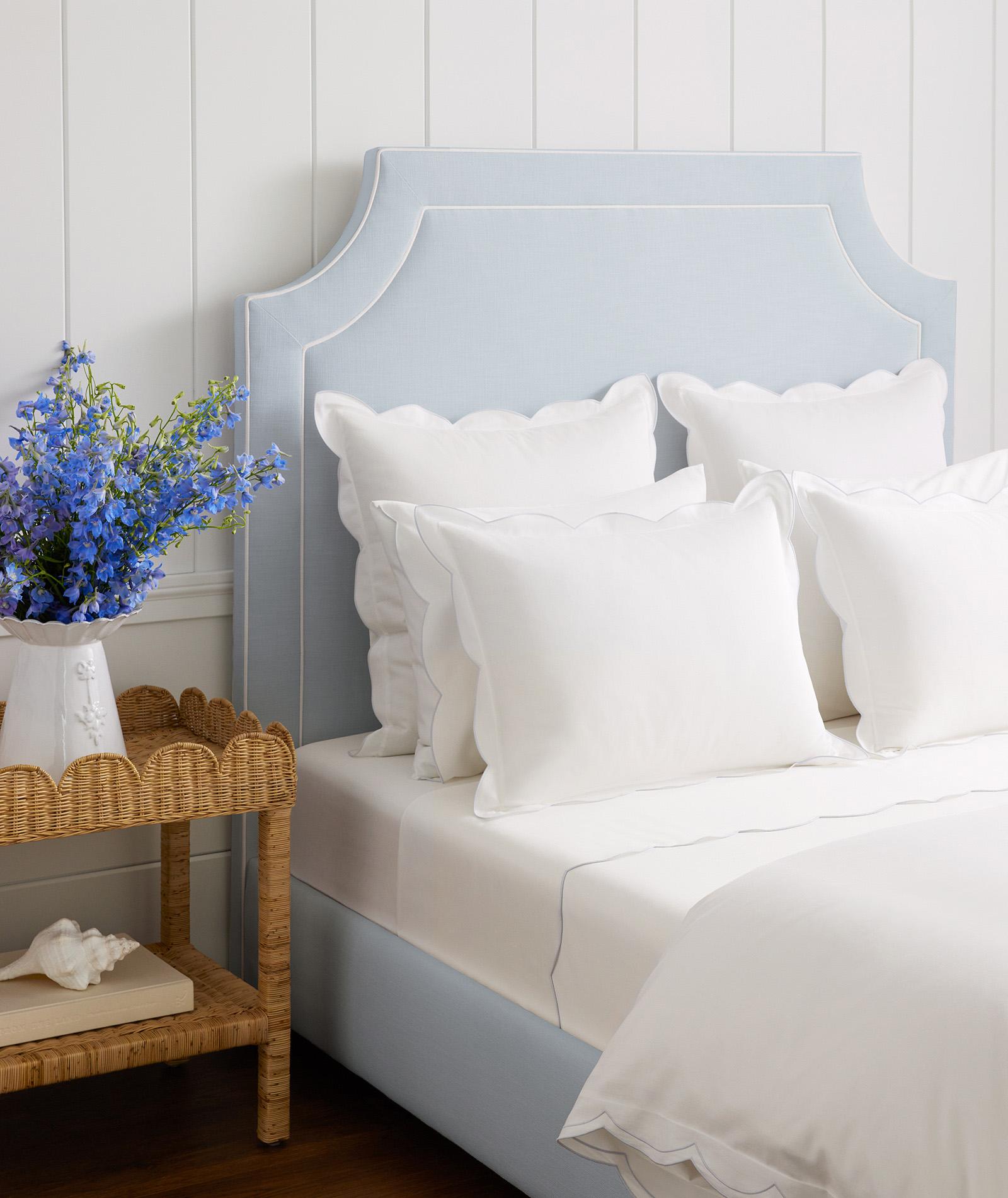 Scallop Sateen Bedding Bundle | Serena and Lily