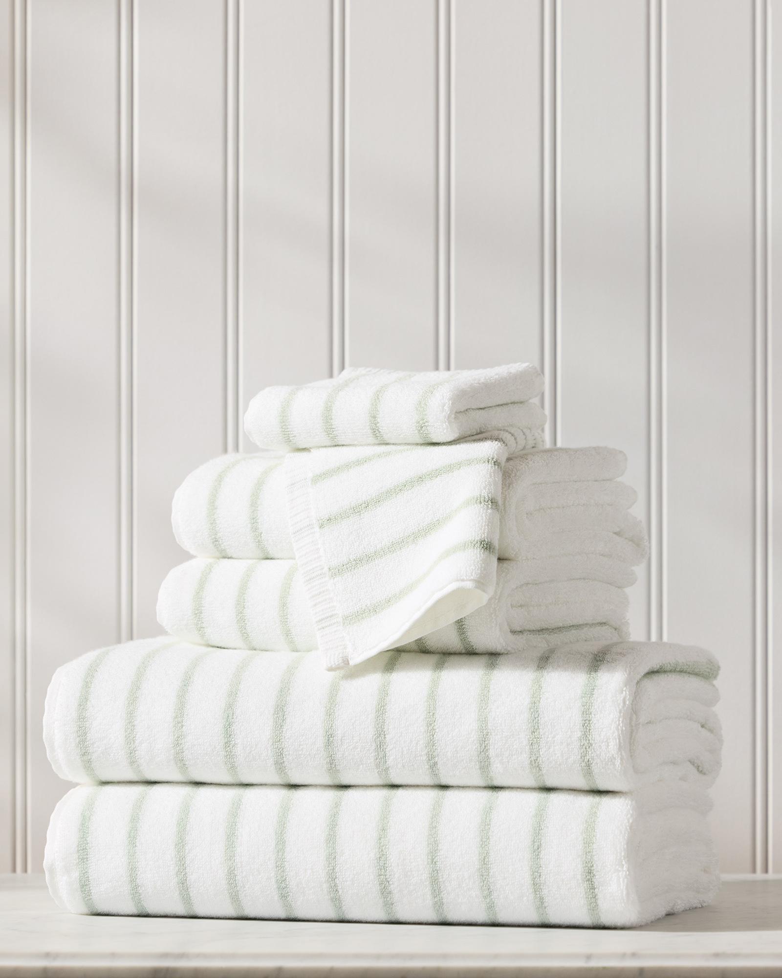 Bath-Towels-Seaglass-Blue-Green-Striped-Turkish-Cotton-Sonoma-Essential ...