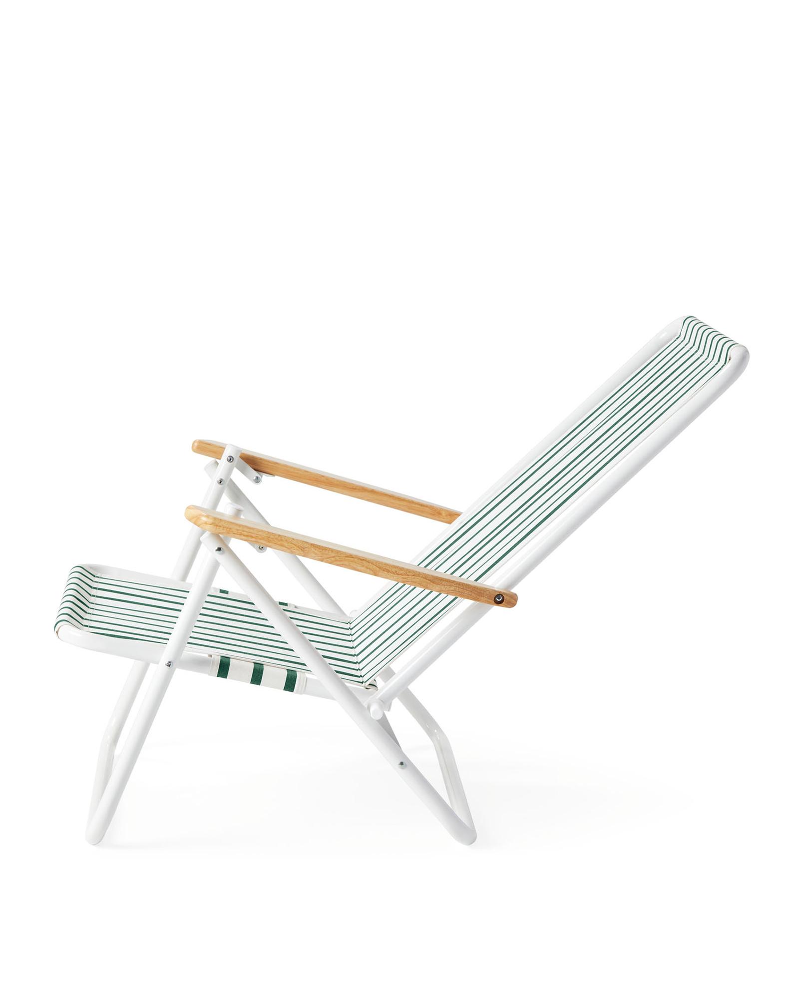 Tide Stripe Beach Chair | Serena and Lily