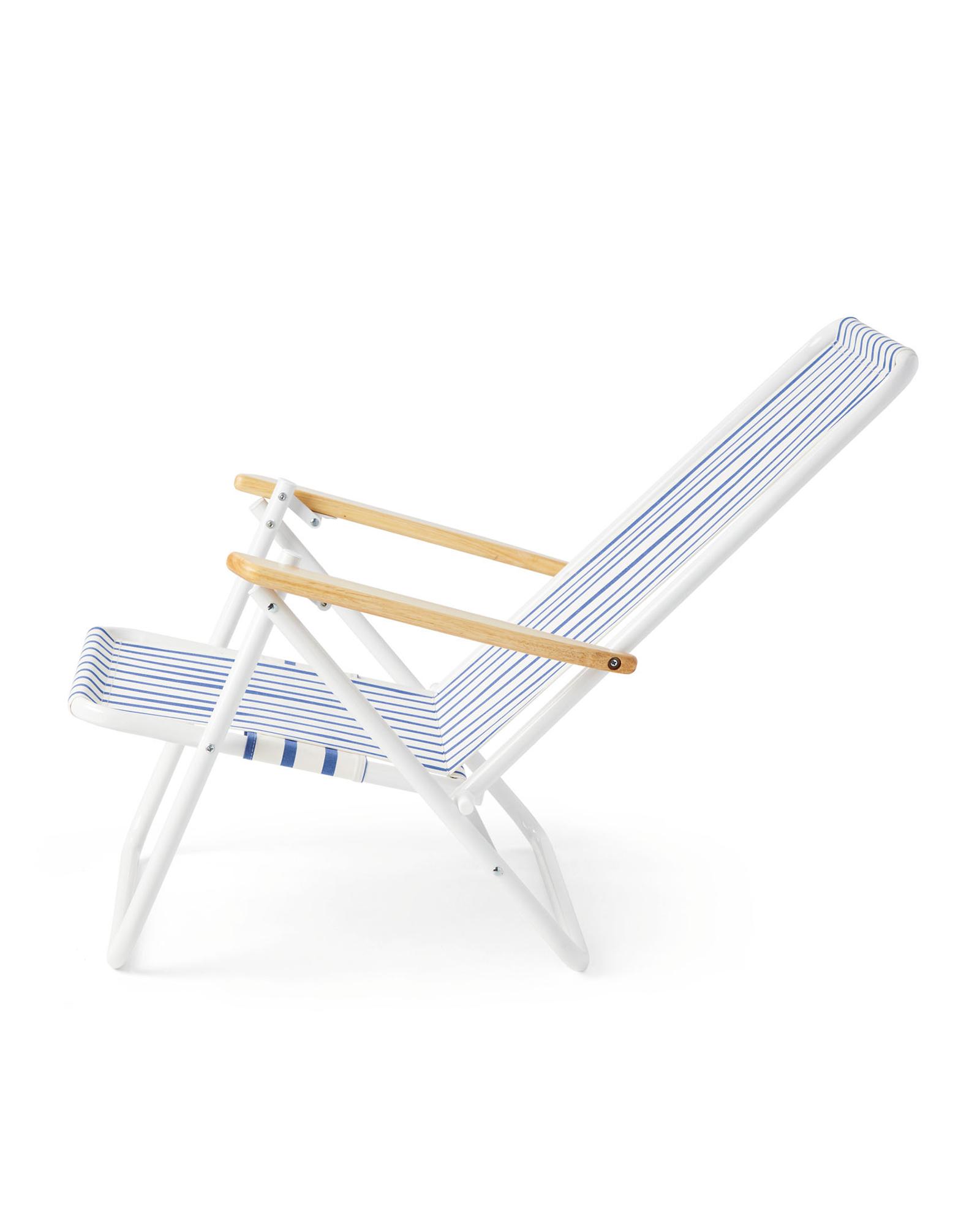 Tide Stripe Beach Chair | Serena and Lily