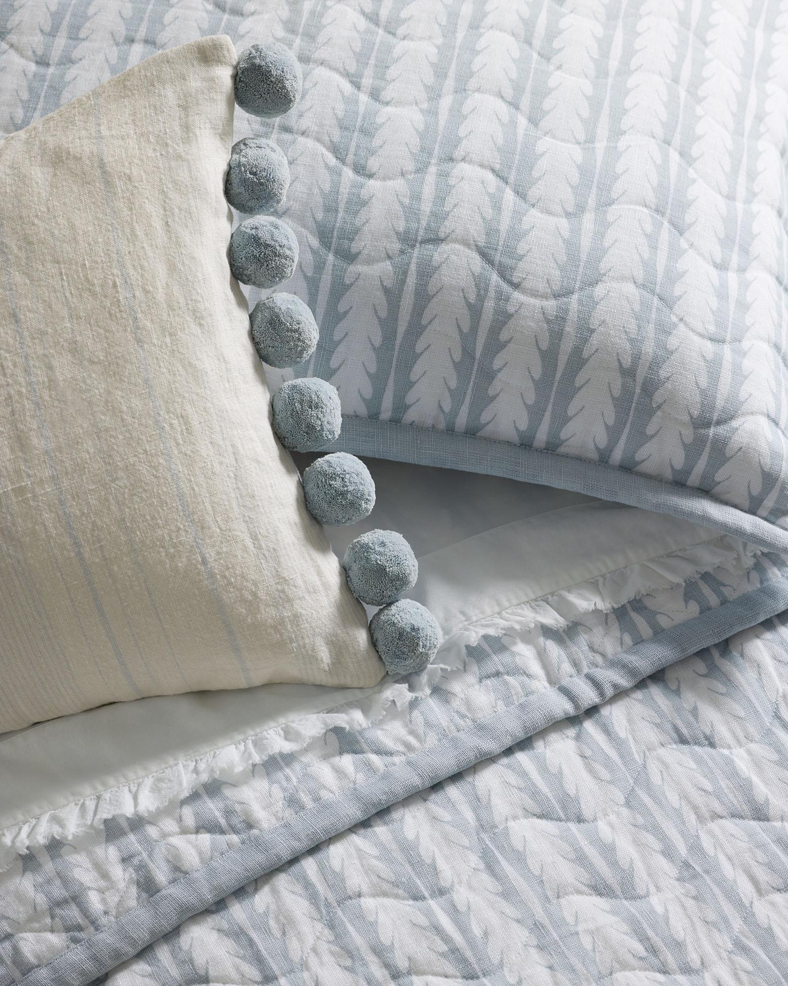 Oceana Linen Quilt | Serena and Lily