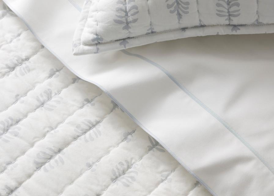 Soft evening light. A pirouette of pattern. Soothing sleep.