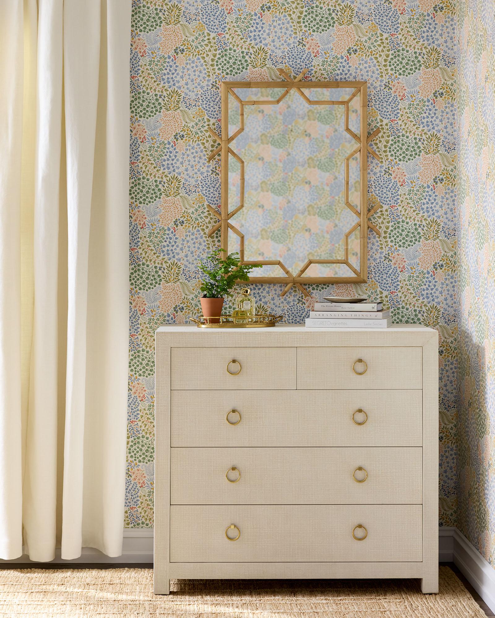 Bedroom-Neutral-Dresser-Driftway-Multi-Color-Floral-Wisley-Wallpaper ...