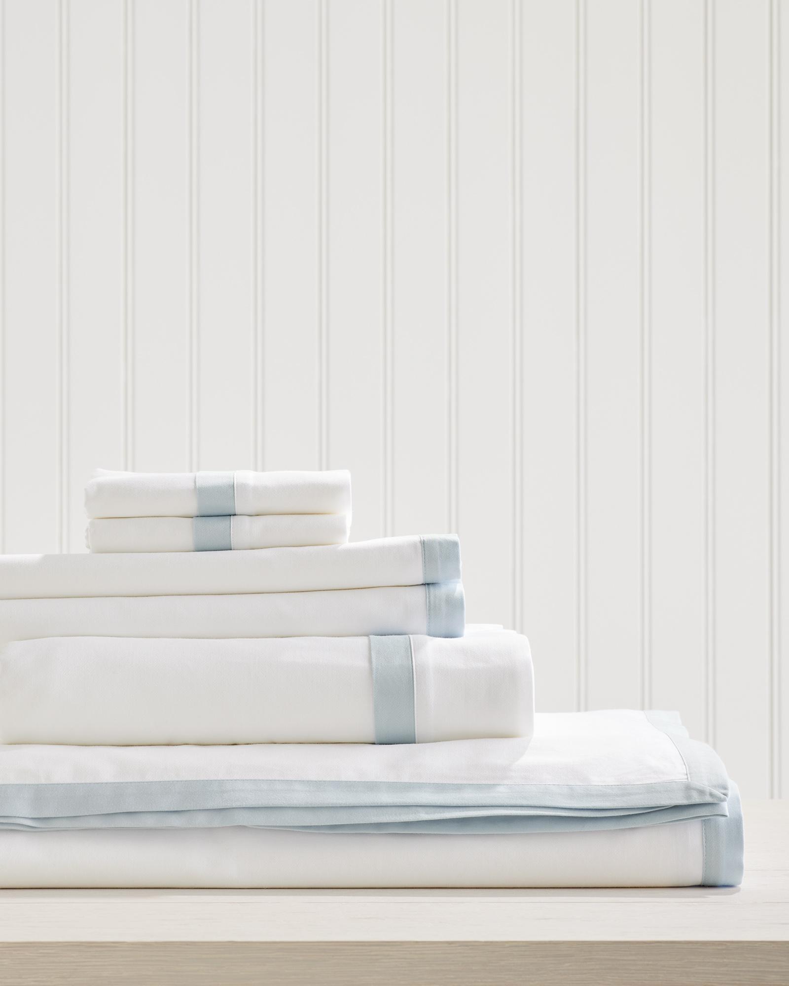 Border Frame Sateen Bedding Bundle | Serena and Lily