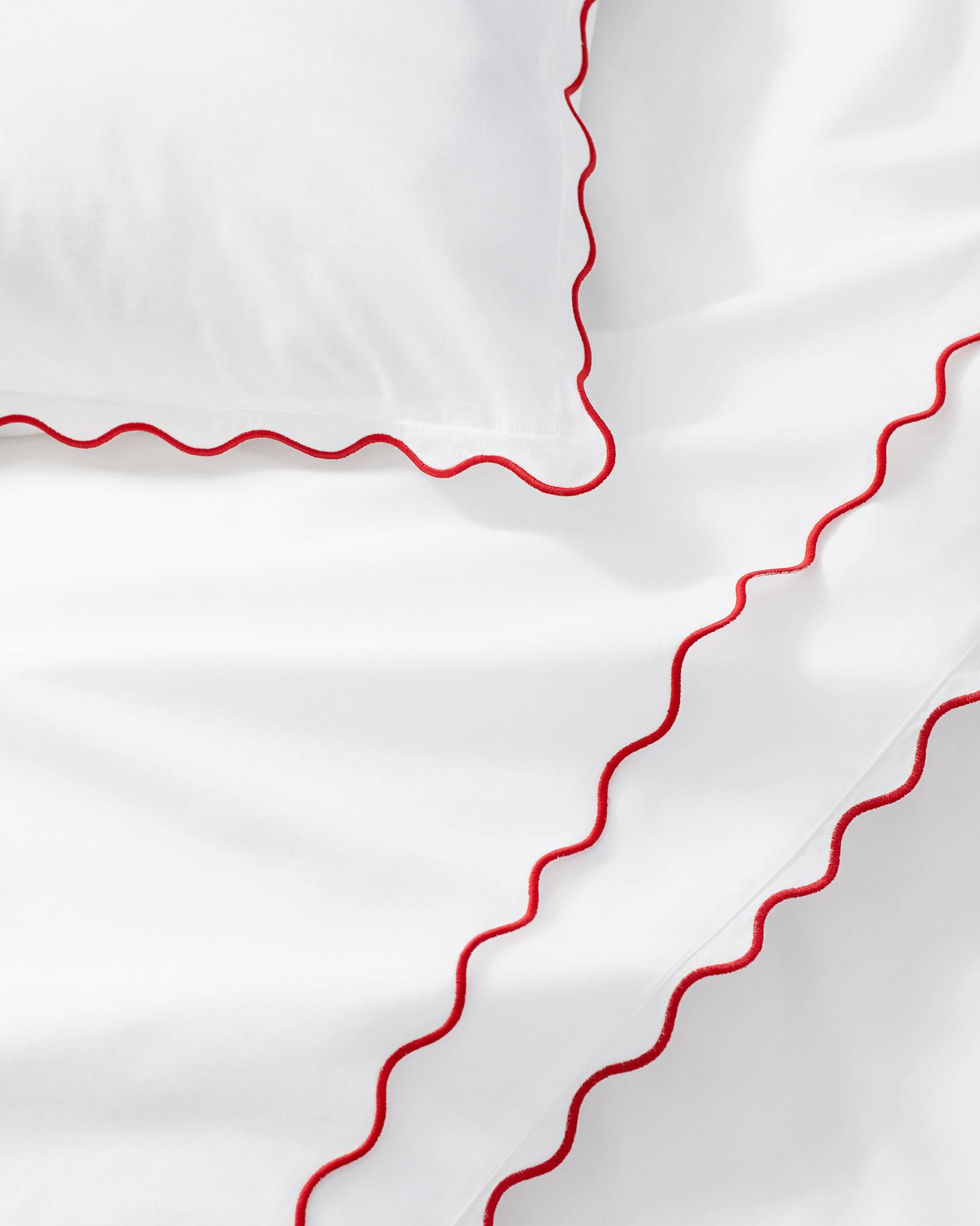 Wave Percale Bedding Bundle | Serena and Lily