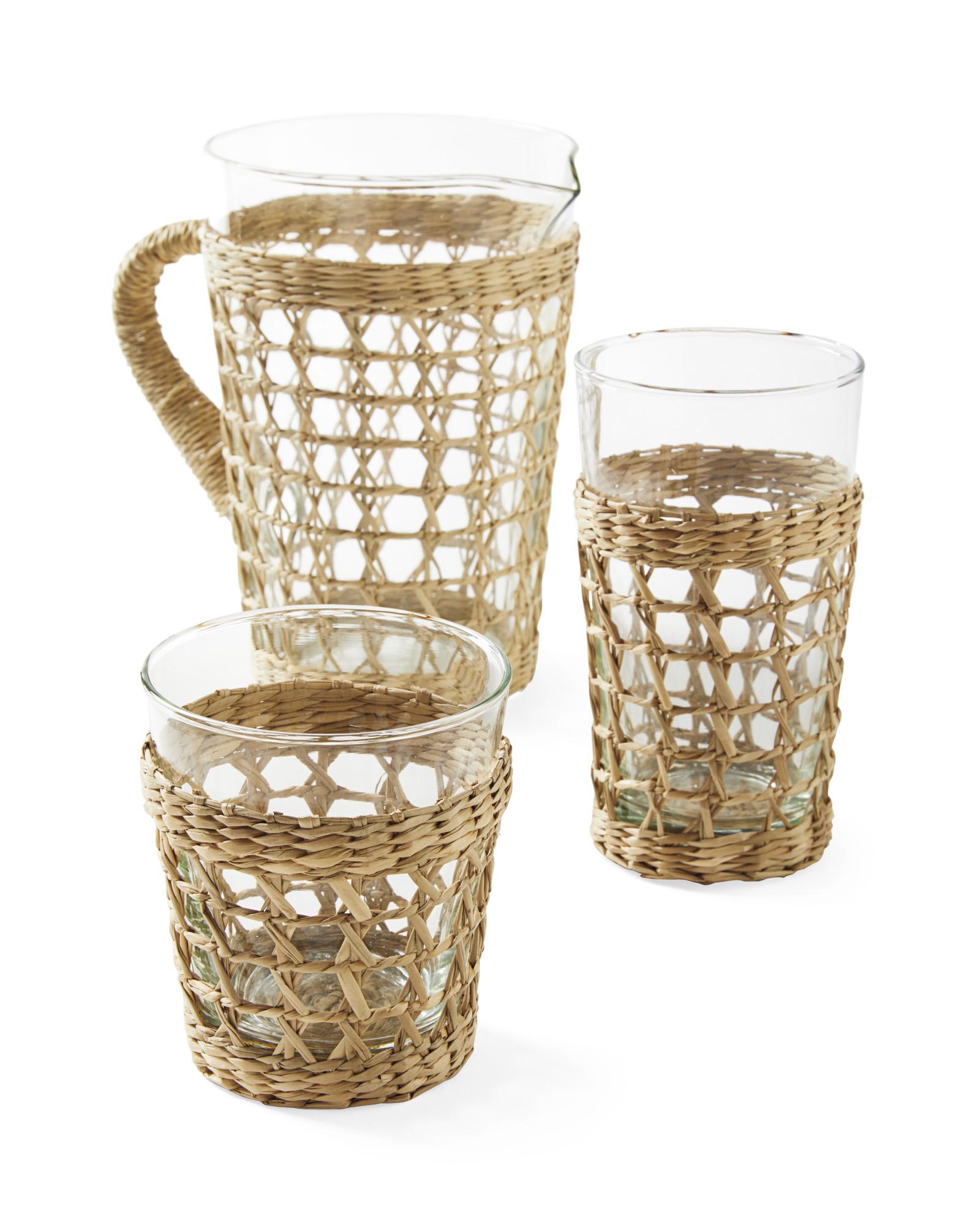 Cayman_Seagrass_Wrapped_Glassware_Family_MV_0364_Crop_SH