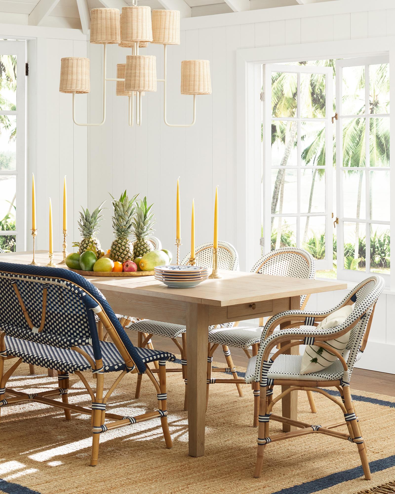 Beach House Expandable Dining Table | Serena and Lily