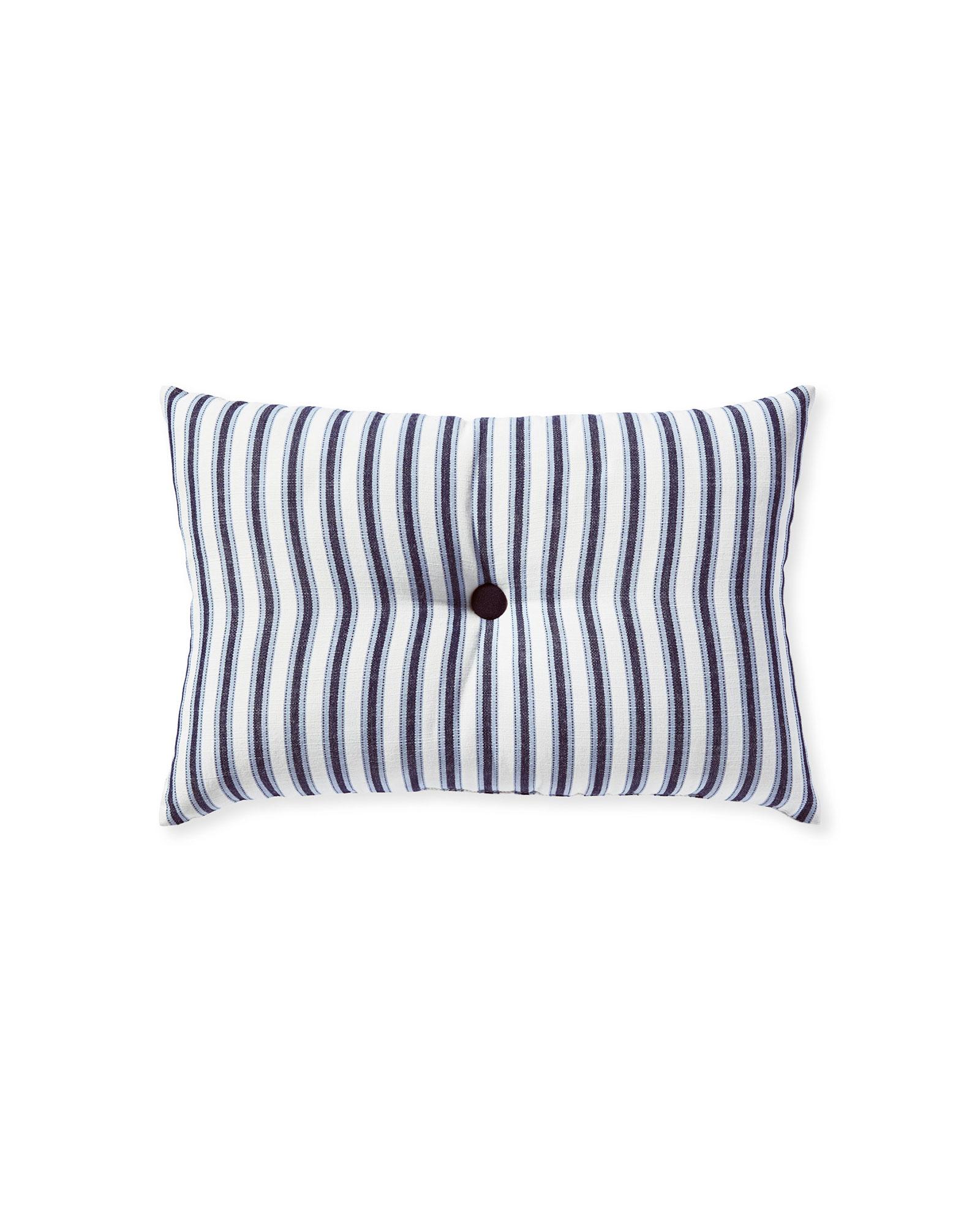 Perennials Dock Stripe Pillow | Serena and Lily