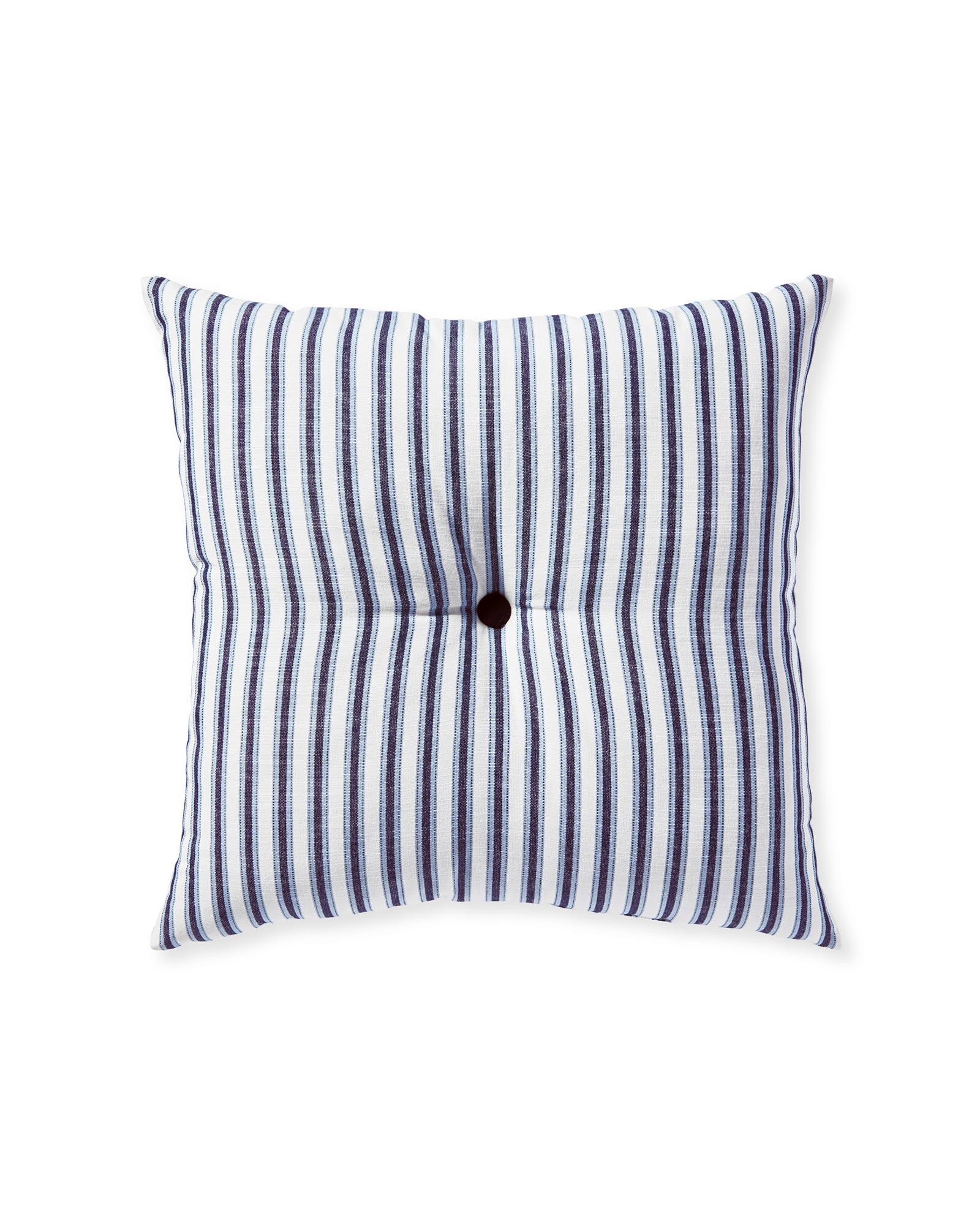 Perennials Dock Stripe Pillow | Serena and Lily