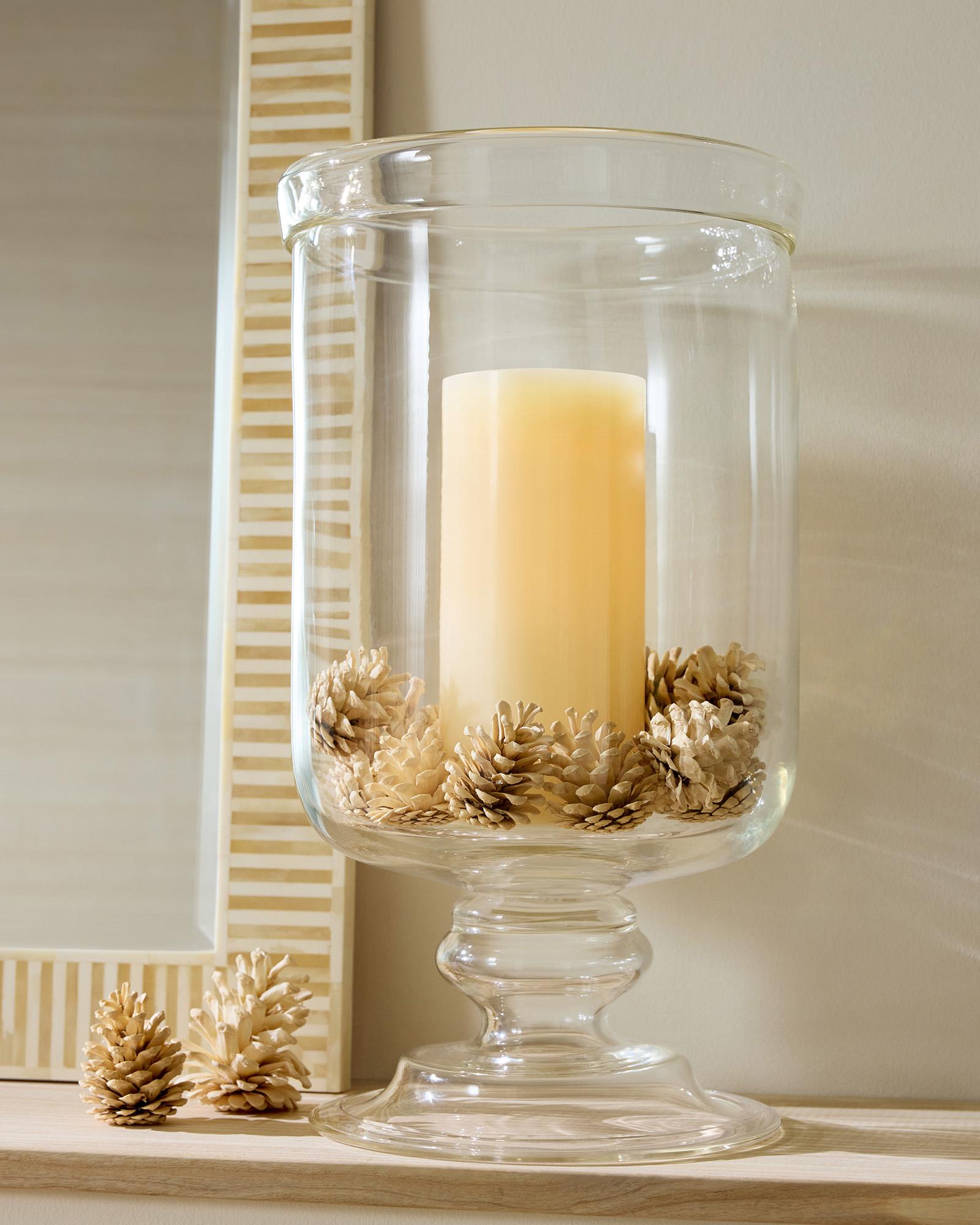 Decor-Holiday-Candles-Flameless-Pillars-Pinecones-Vase-Filler-brand ...