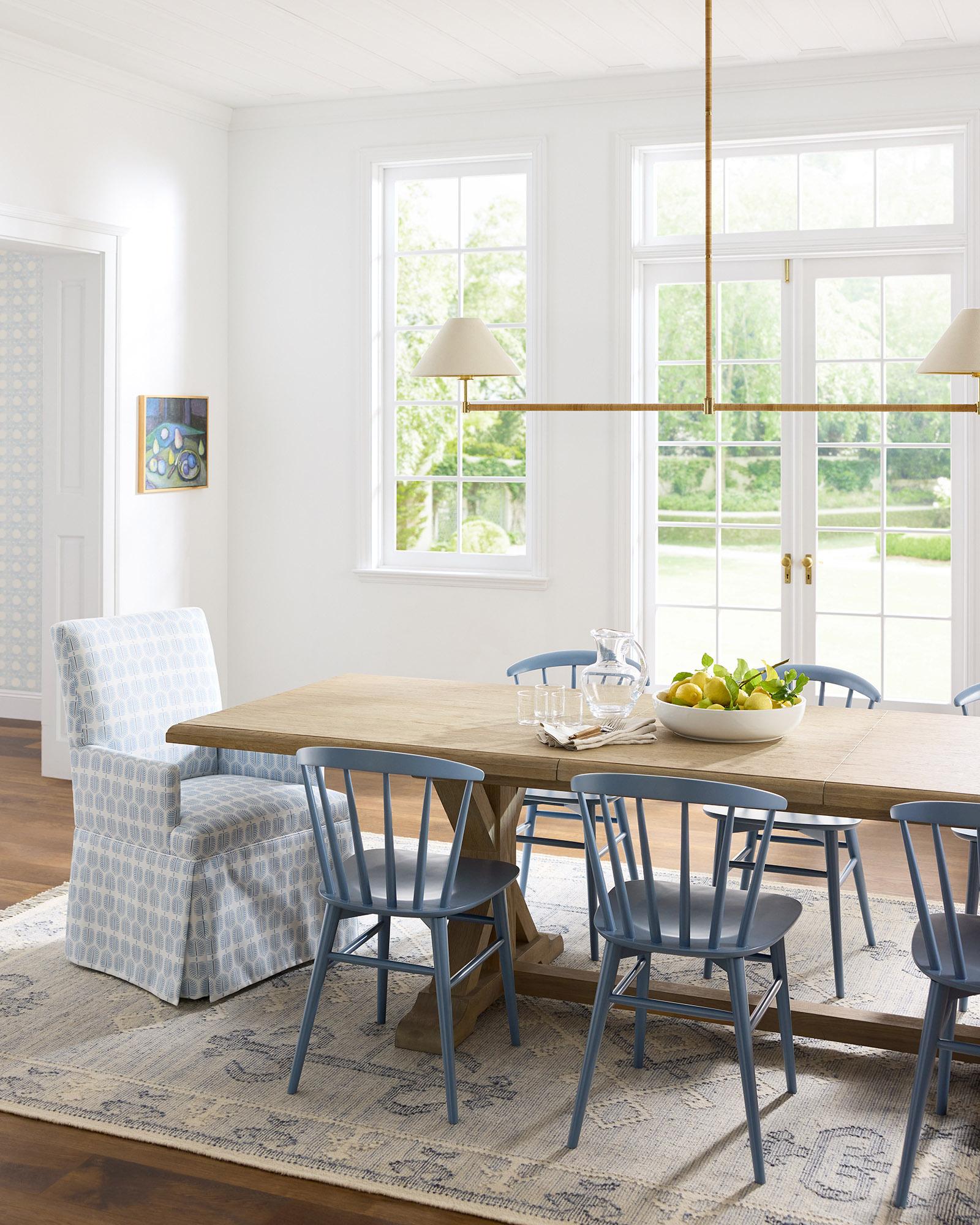 Dining-Room-Coastal-Blue-Carter-Chairs-Lake-House-Expandable-Table ...