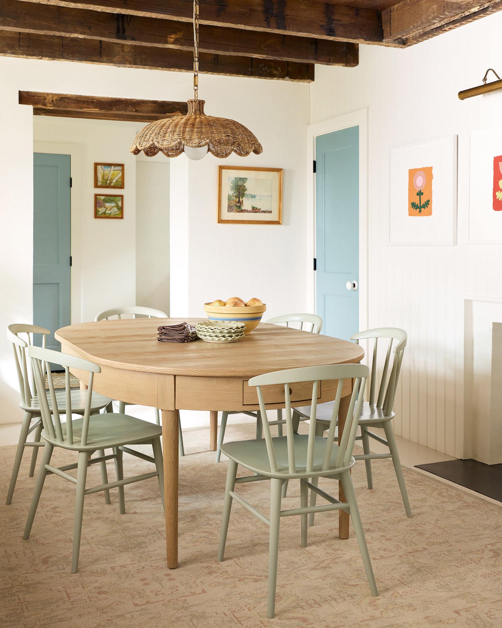 Dining-Room-Neutral-Breakfast-Table-Beach-House-Sage-Green-Carter ...