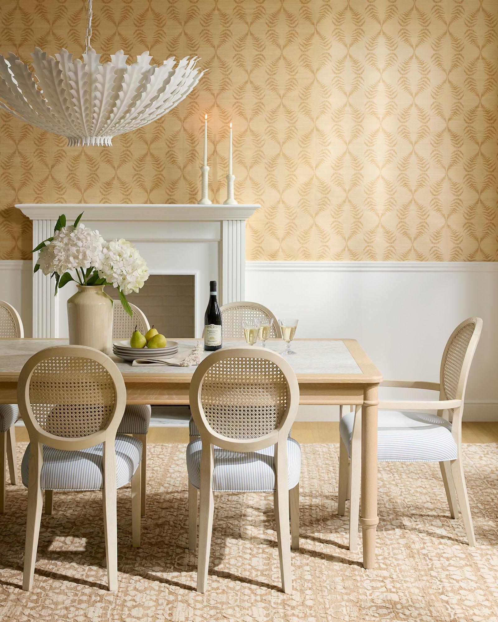 Dining-Room-Neutral-Marble-Table-Chesapeake-Wells-Round-Stripe-Chairs ...