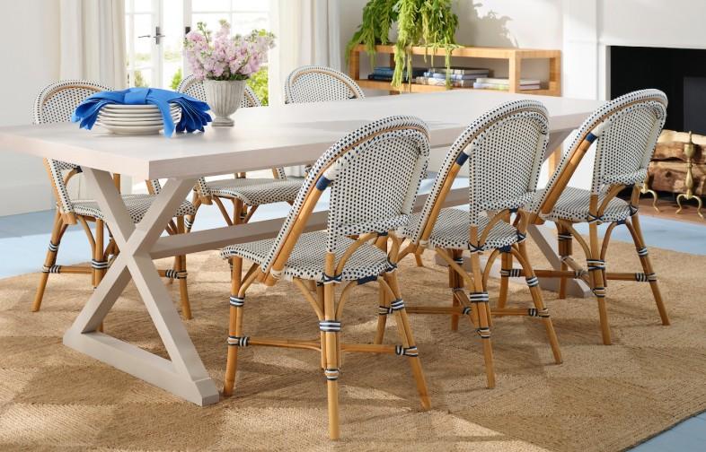 riviera navy dining chairs