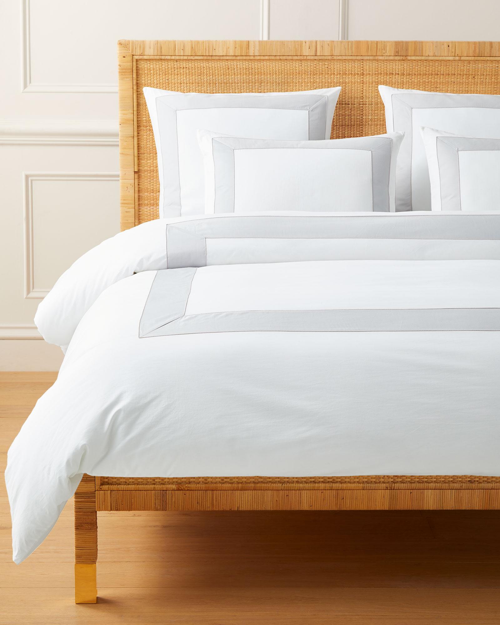 Beach Club Border Percale Bedding Set