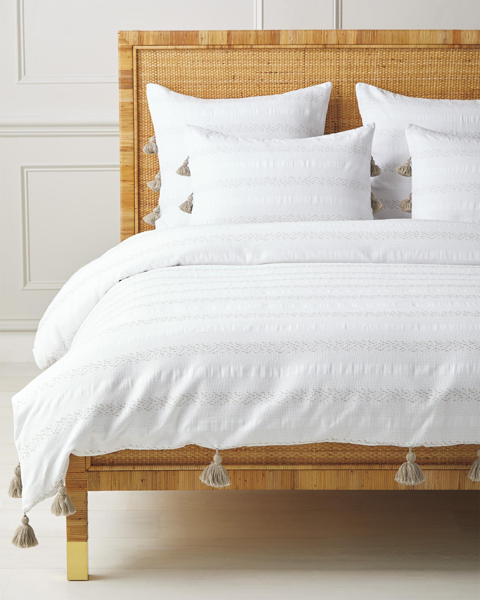 Sea Ranch Percale Sham | Serena and Lily