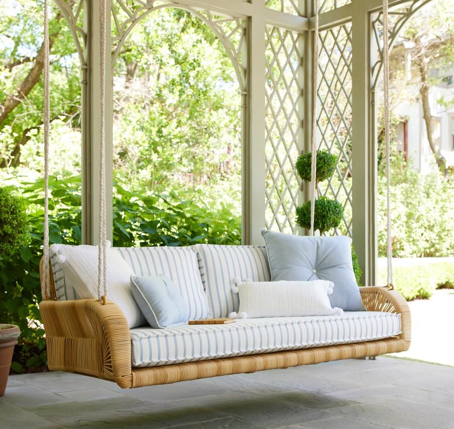 Macramé Bedskirt | Serena and Lily