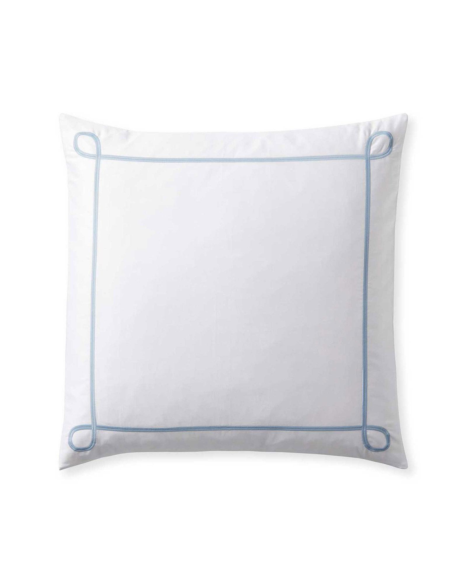 Southport Sateen Sham | Serena and Lily