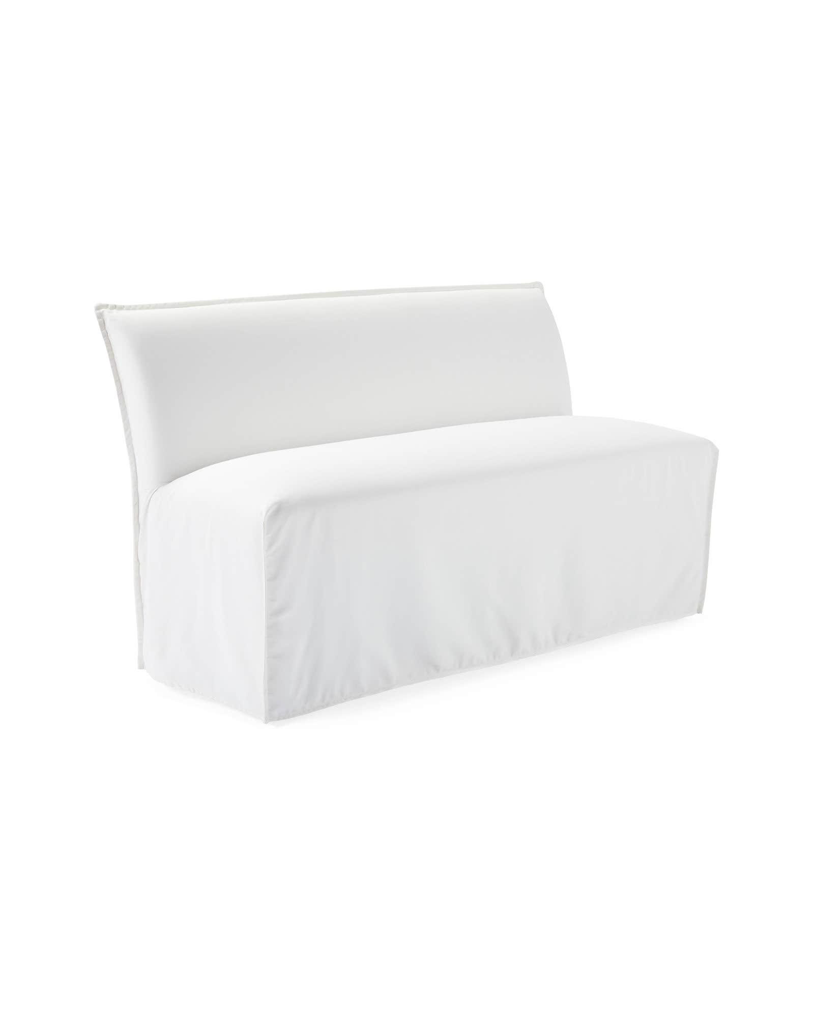 Sundial Outdoor Dining Bench - Slipcovered | Serena and Lily