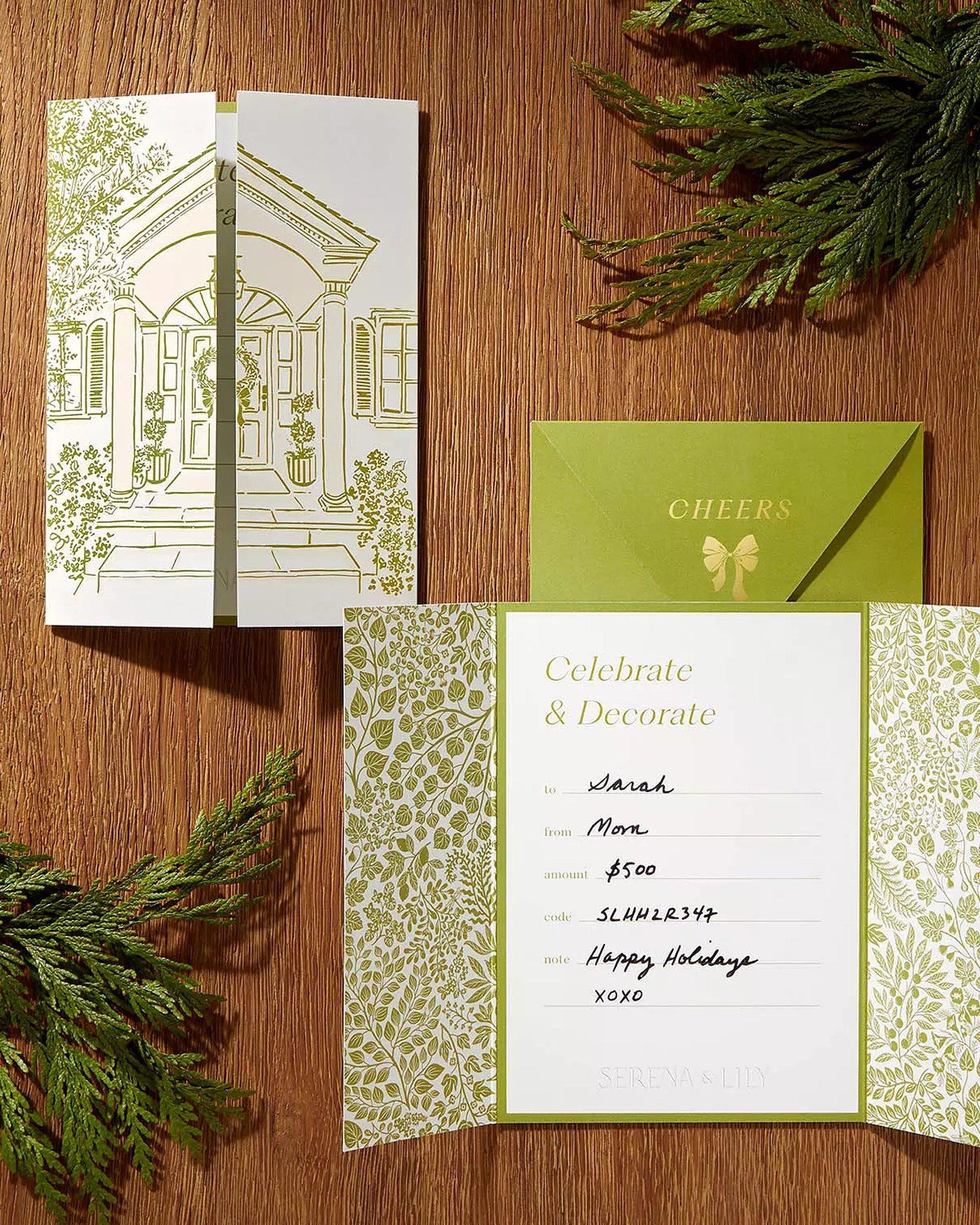 The Serena & Lily Gift Certificate