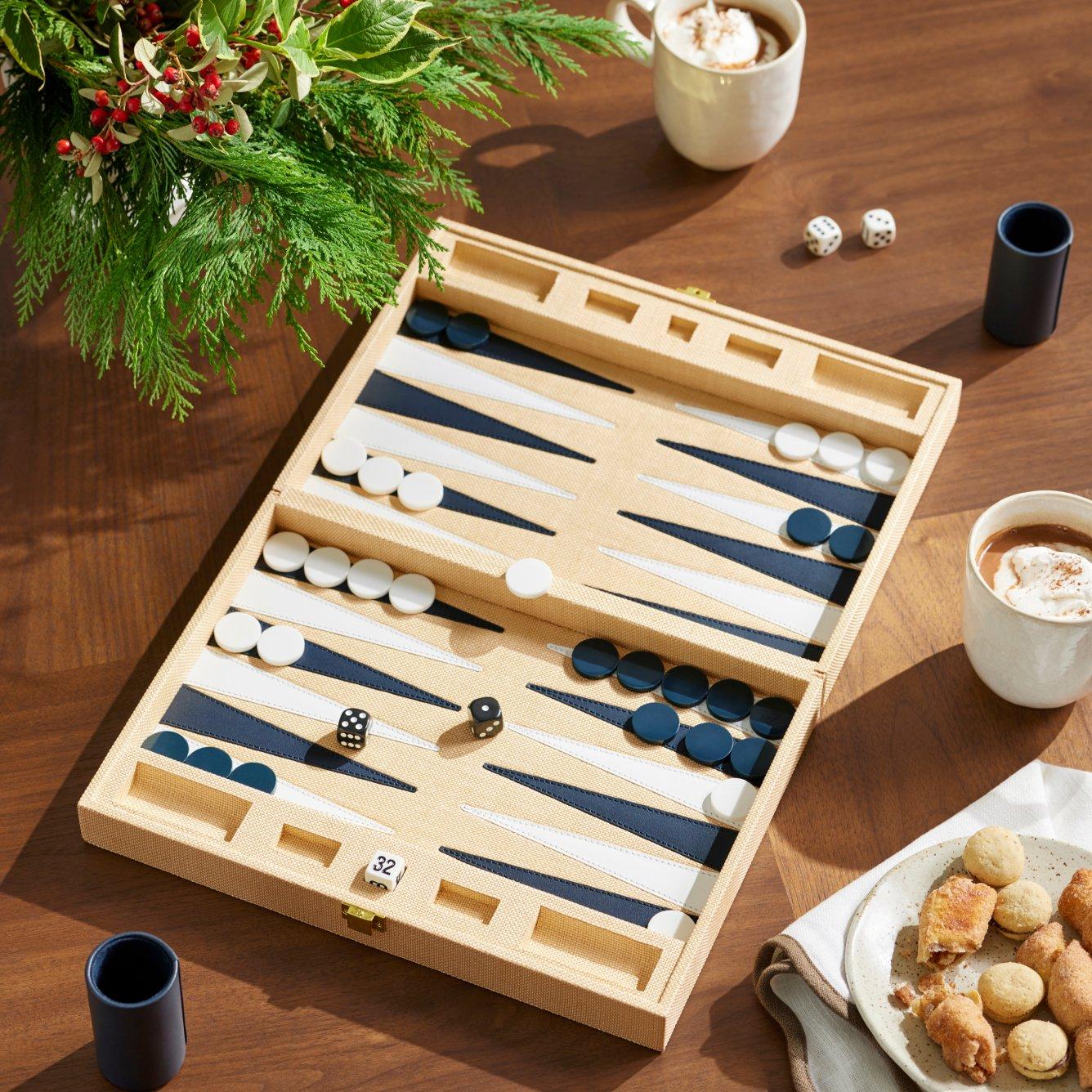 Raffia Backgammon