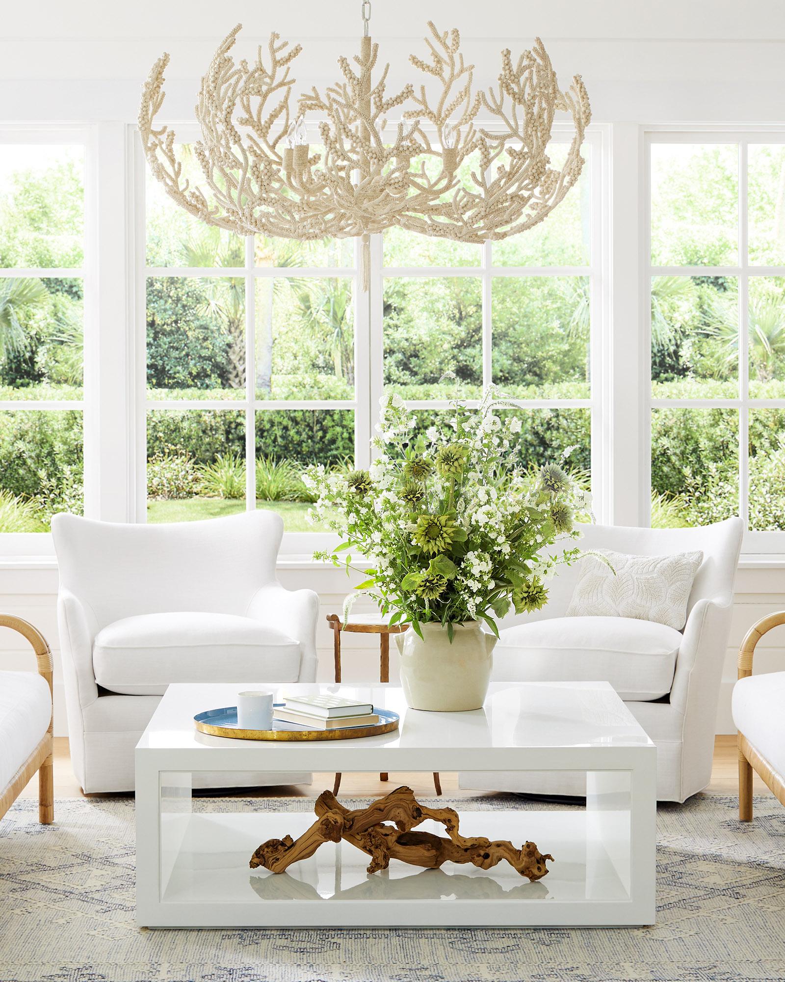Elm Swivel Chair | Serena and Lily