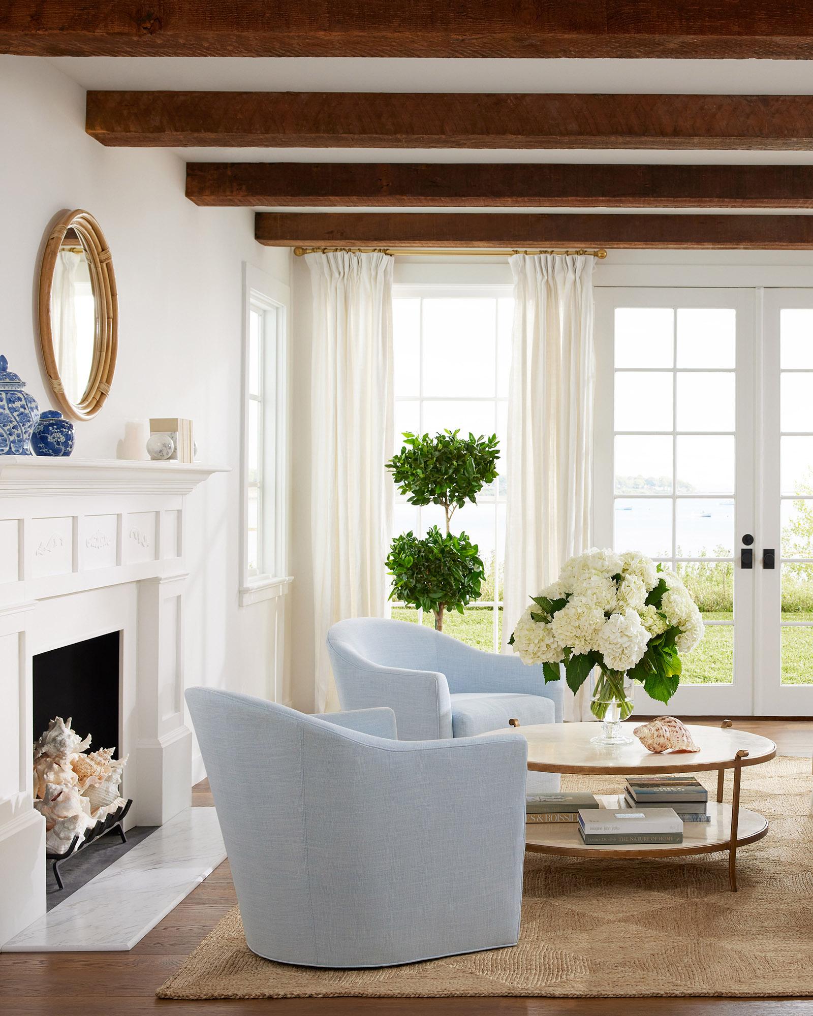 Montara Rattan Mirror | Serena and Lily