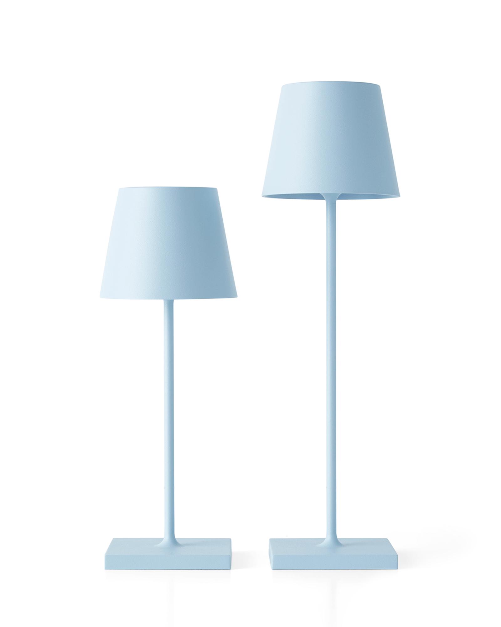 Lighting-Table-Lamp-Zafferano-Poldina-Pro-Portable-One-Touch-Blue-Group ...