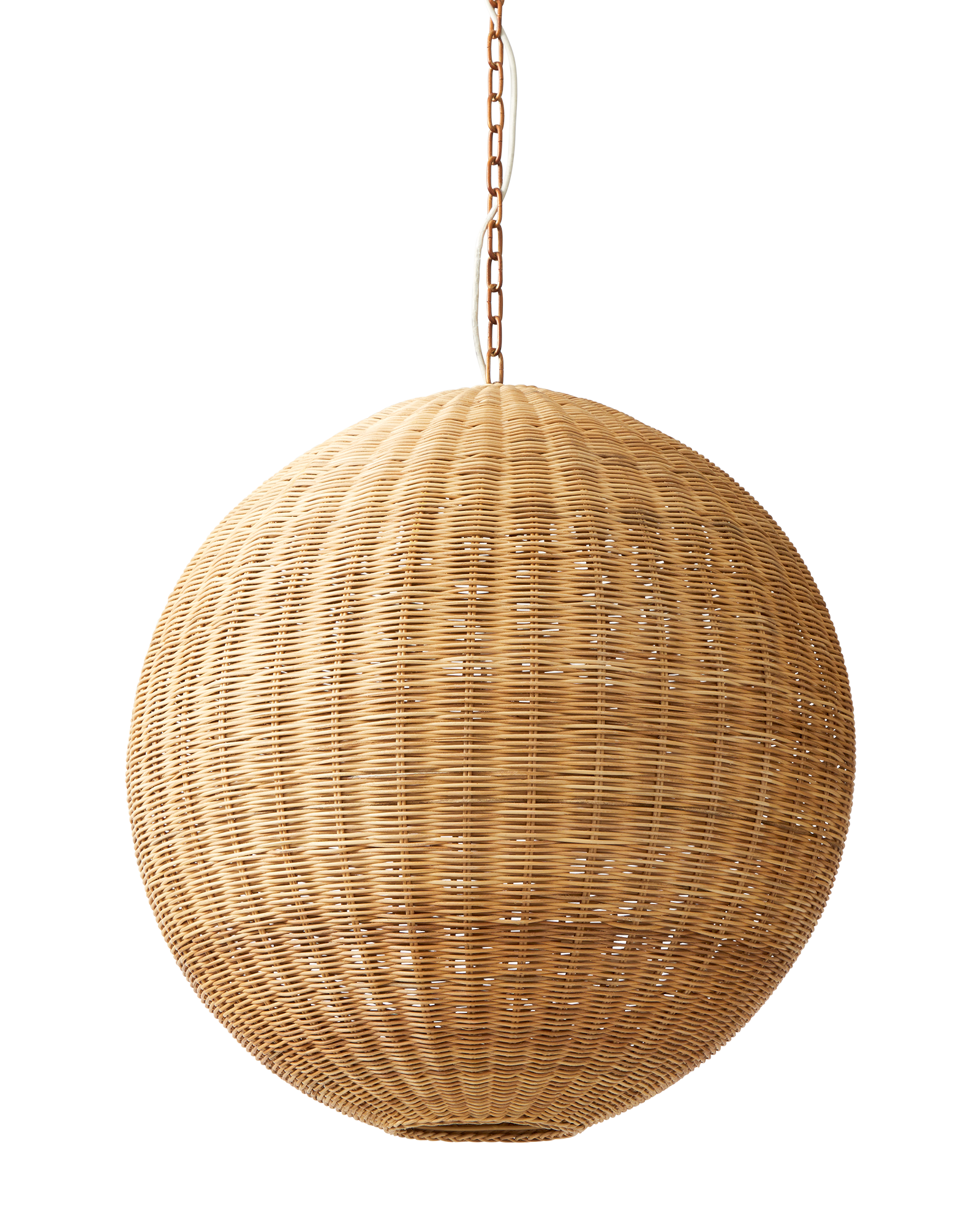 Santa Barbara Rattan Round Pendant