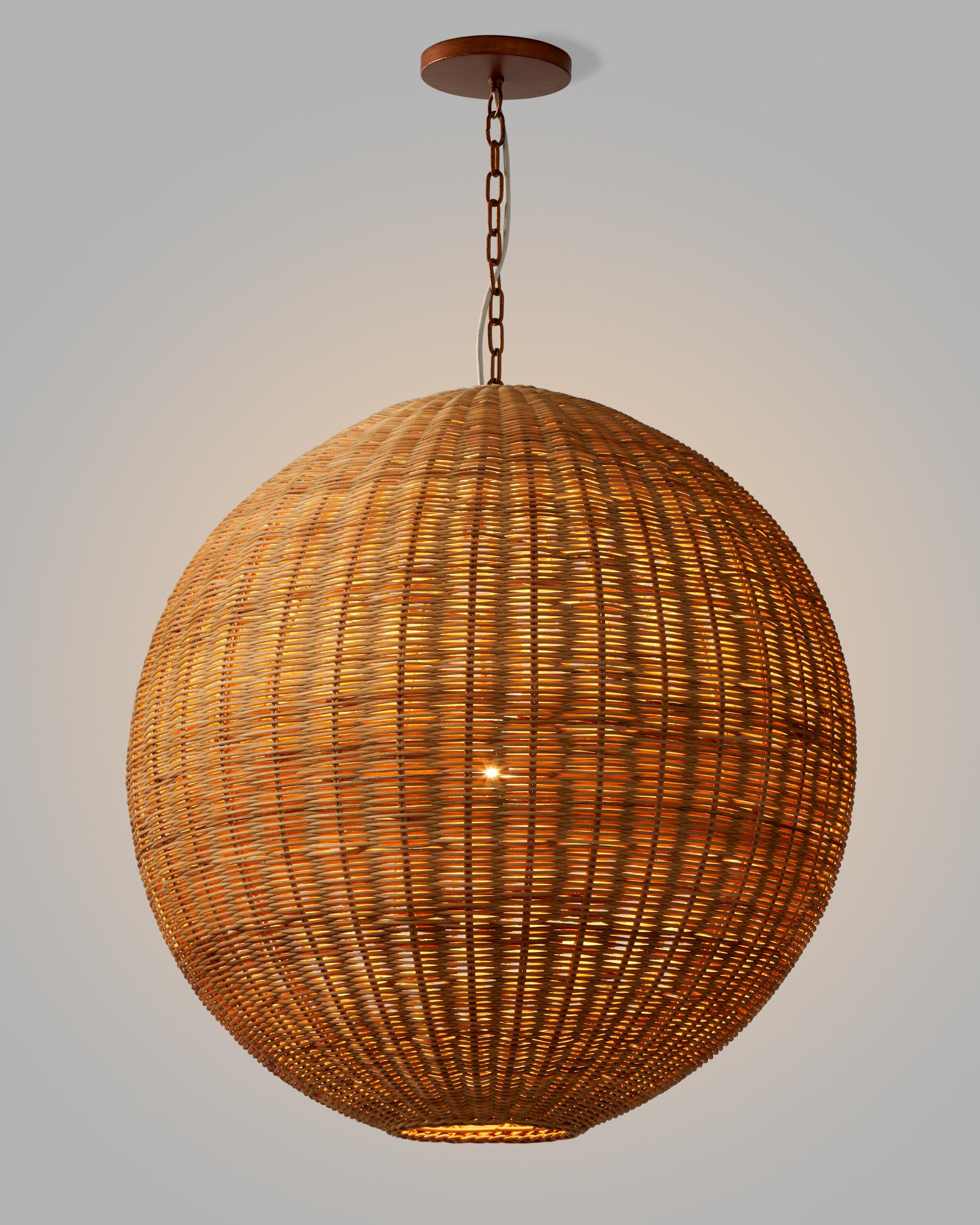 Lighting_Santa_Barbara_Ball_Pendant_Large_Natural_Lit_LS-0327-SH