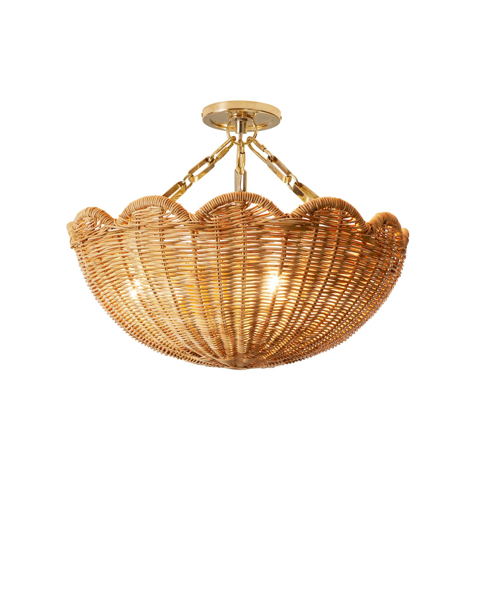 Lighting_Scallop_Semi_Flushmount_Lit_LS-0213_OL