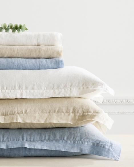 Stone Harbor Linen Duvet Cover | Serena and Lily