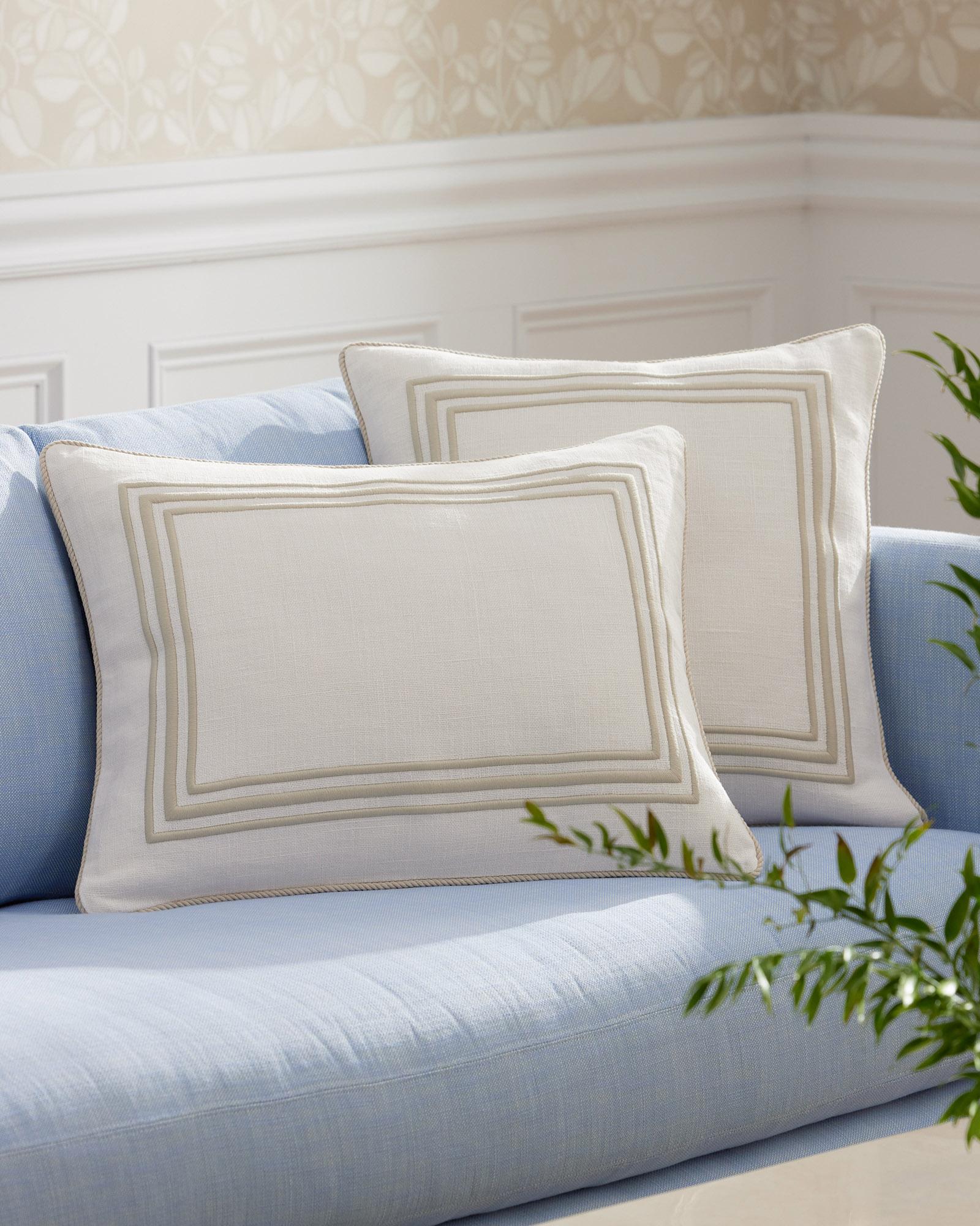 Riva Pillow Cover | Serena and Lily