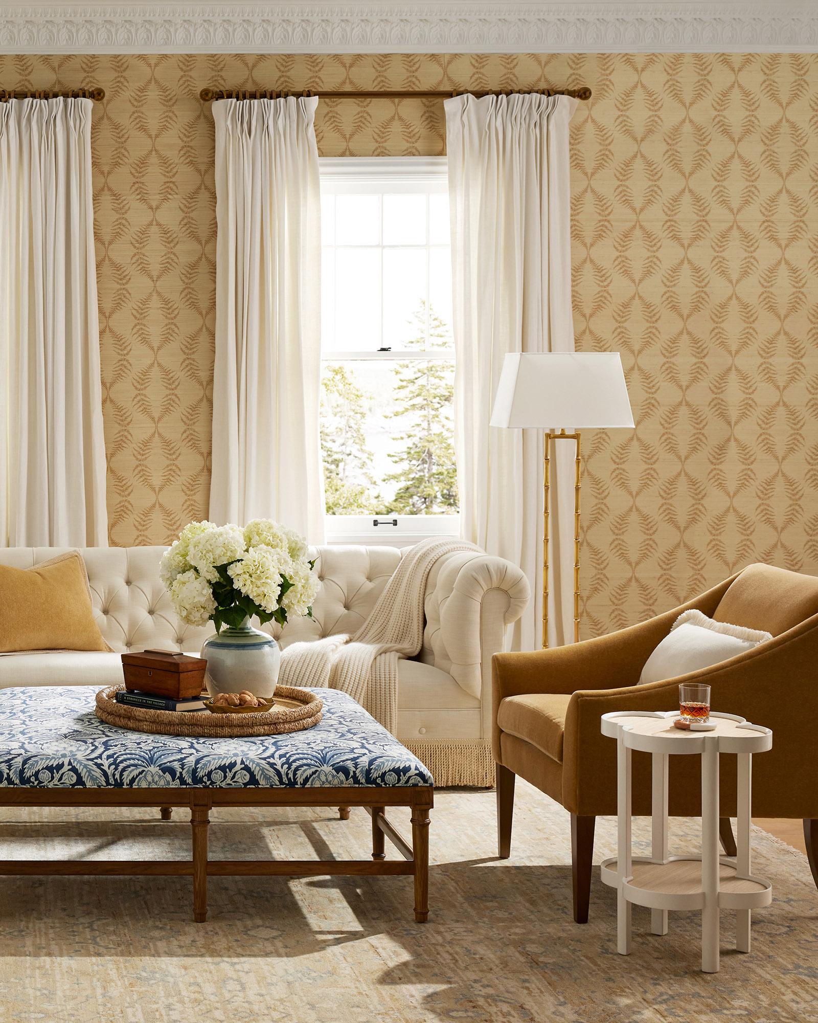 Living-Room-Yellow-Neutral-Morgen-Velvet-Chair-Blue-Bridgeway-Ottoman ...
