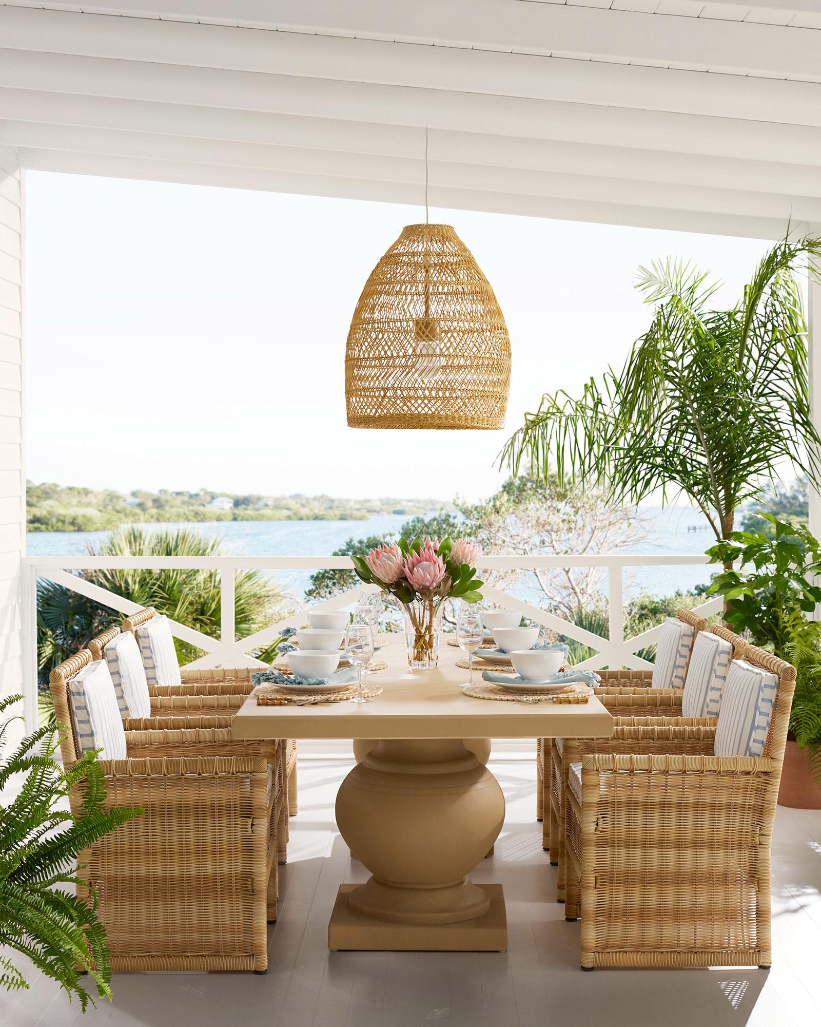 Terrace Dining Table 94.5 Serena Lily