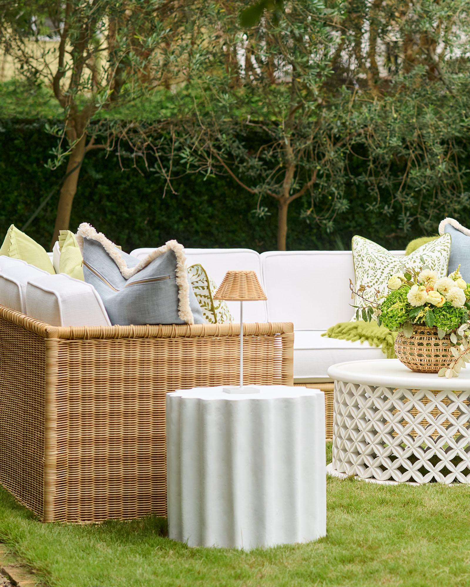Outdoor-Living-Sofa-Sectional-Pacifica-White-Bamileke-Coffee-Table ...