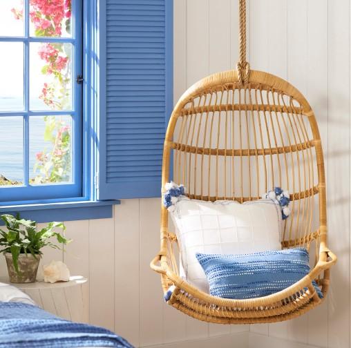 hanging rattan chair