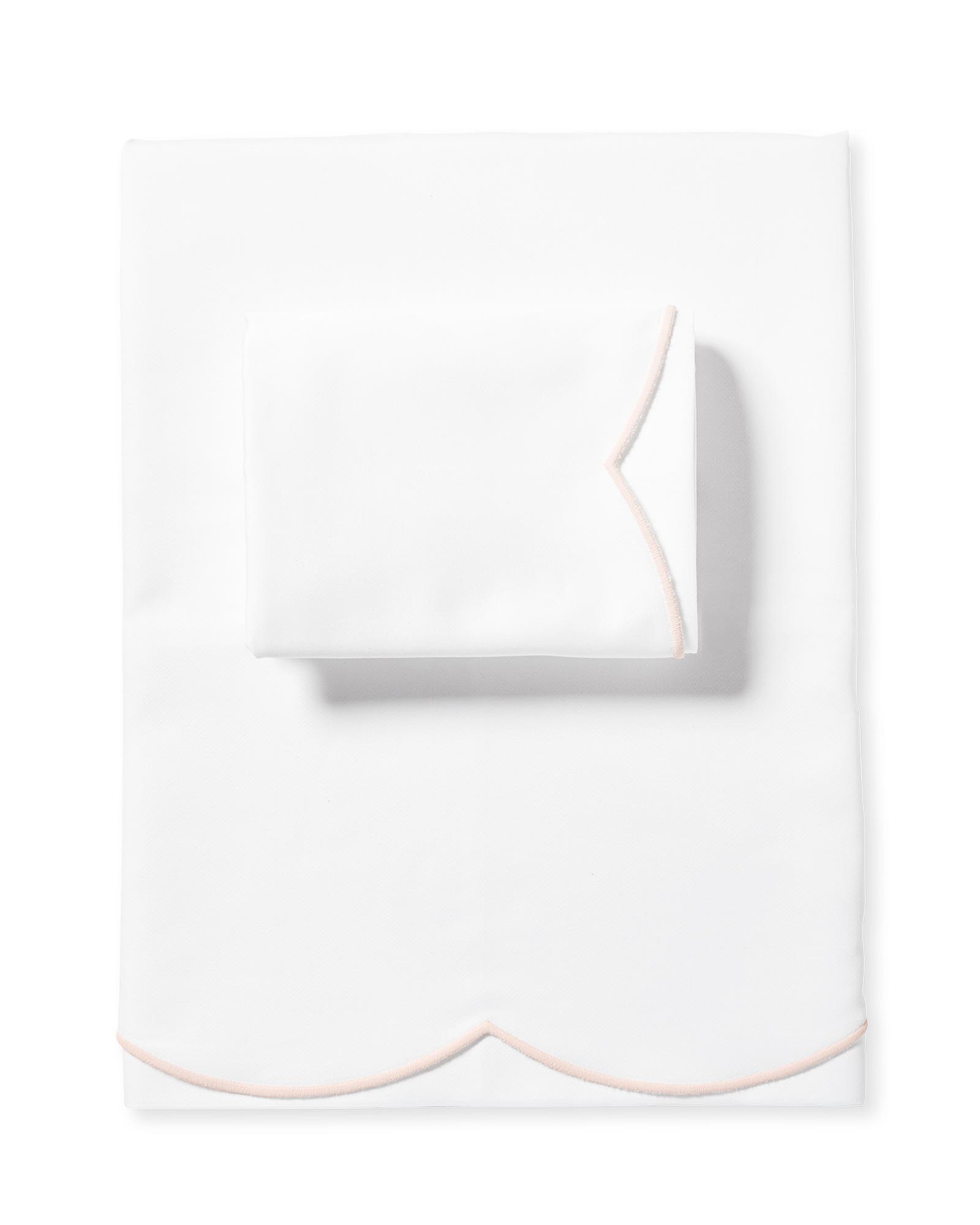 Scallop Sateen Sheet Set