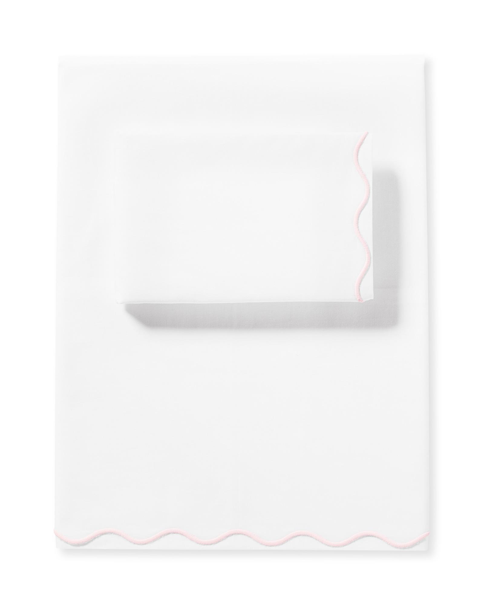 Wave Percale Sheet Set Serena And Lily