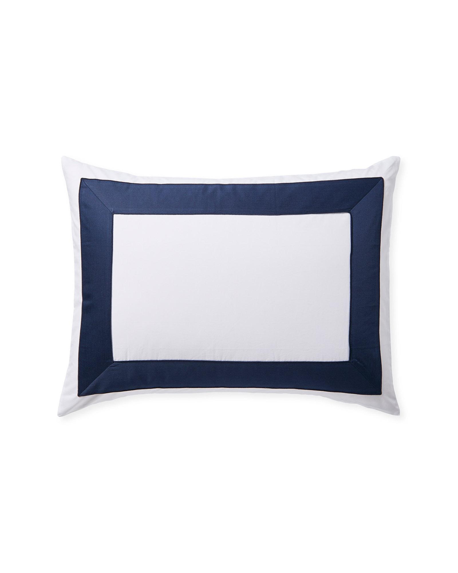 Beach Club Border Percale Sham