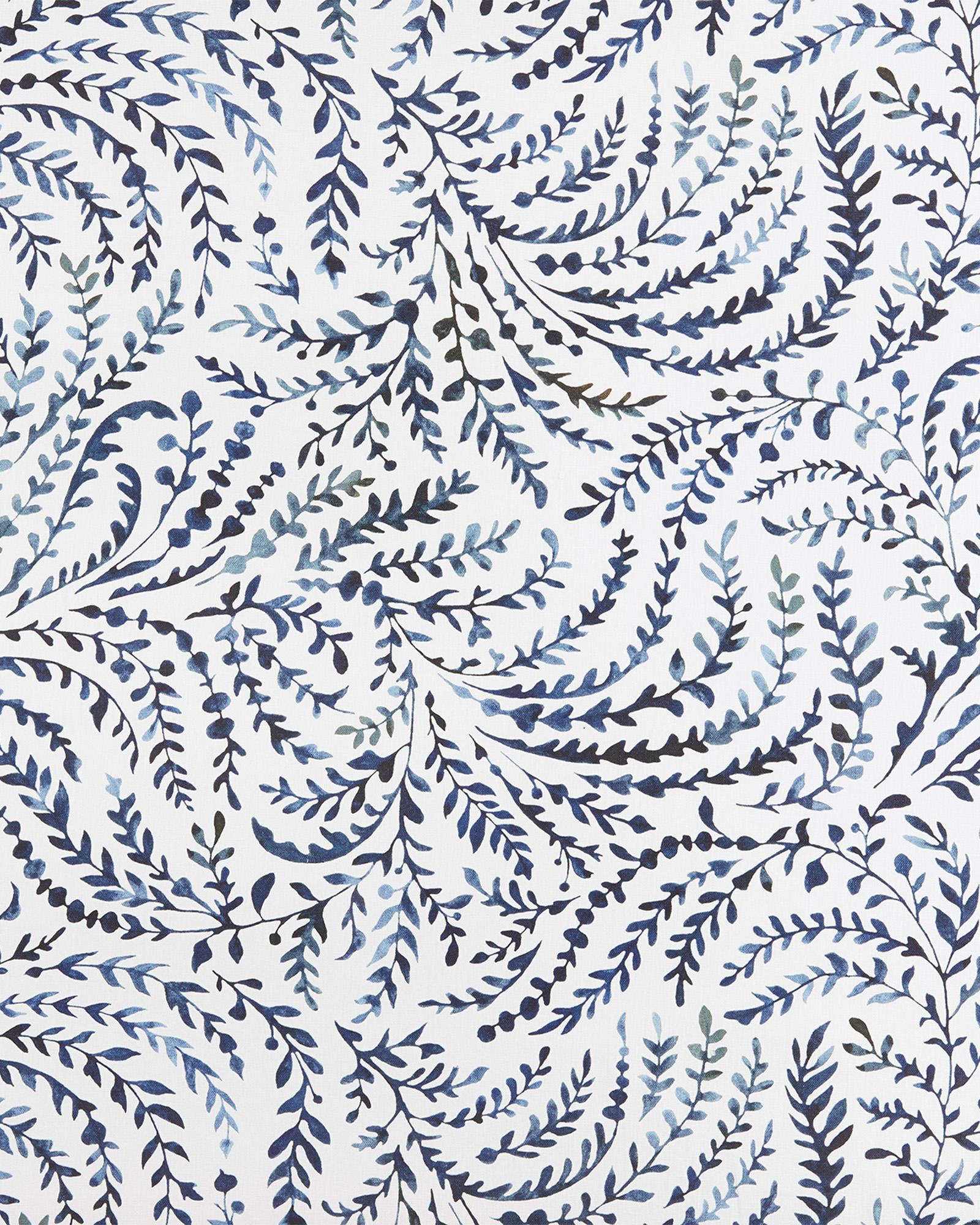 Priano Linen Fabric Swatch - Navy