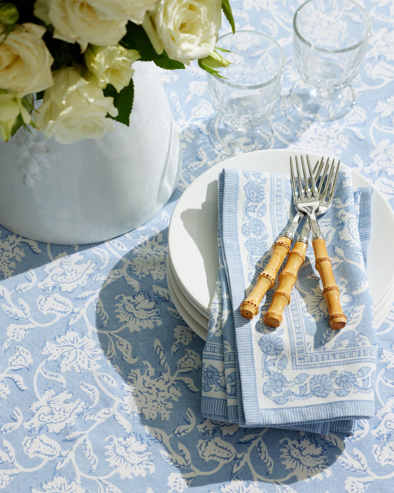 Tabletop-Blue-Cotton-Sintra-Tablecloth-Napkins-brand-x1526_CV1