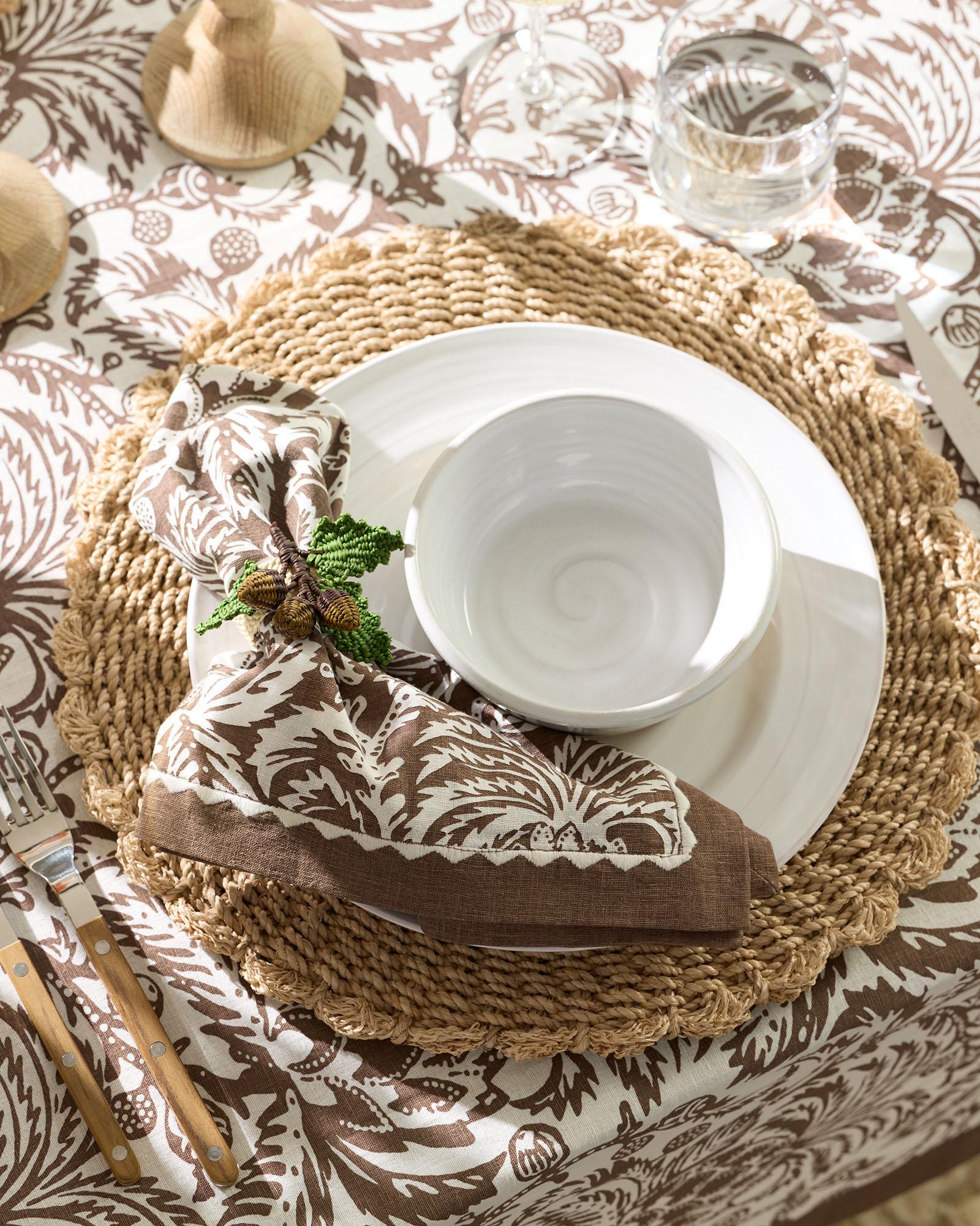 Tabletop-Brown-Cotton-Sicily-Tablecloth-Acorn-Napkins-Rings-brand-x1761_CV1