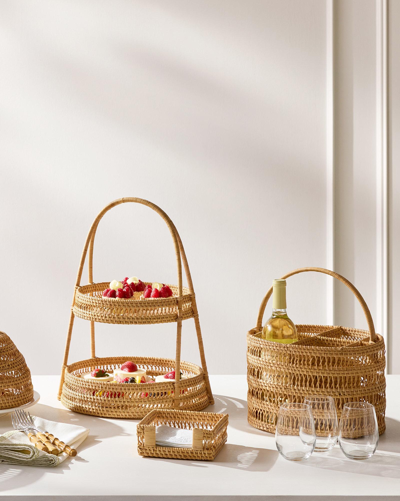 Tabletop-Serveware-Natural-Rattan-Ives-Basket-Bowl-Caddy-Holder ...