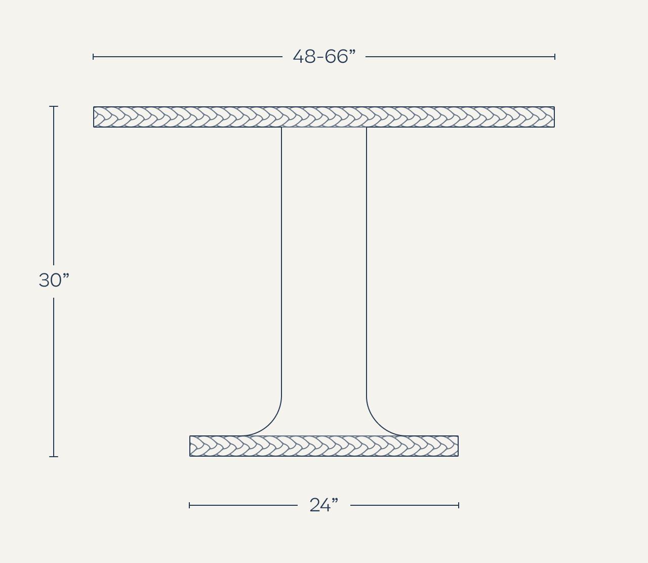 Dining Table Diagram