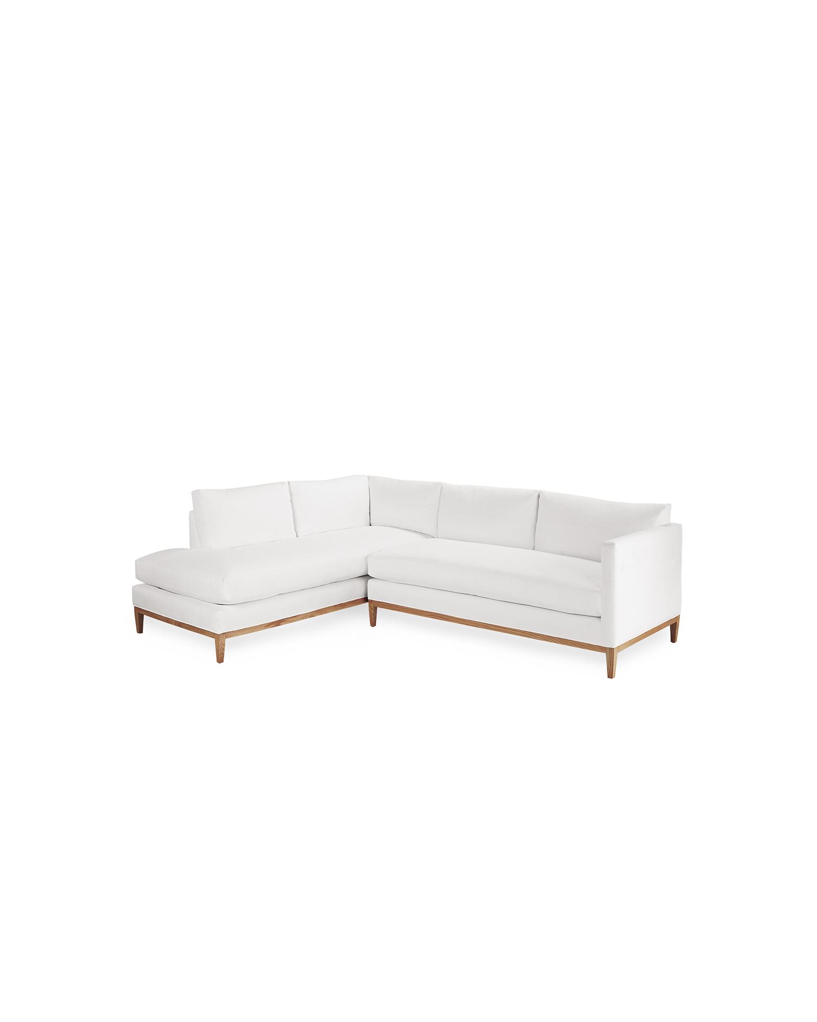Barton Luxury Depth Track Arm L-Sectional - Left-Facing