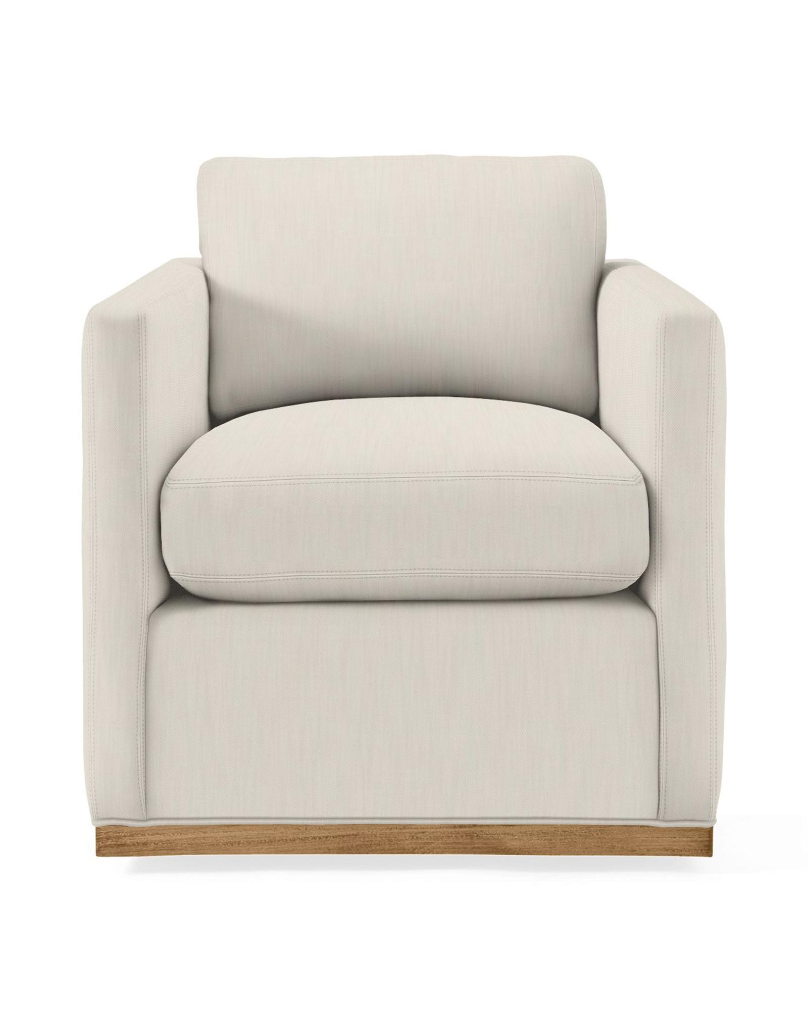 Barton Track Arm Swivel Chair