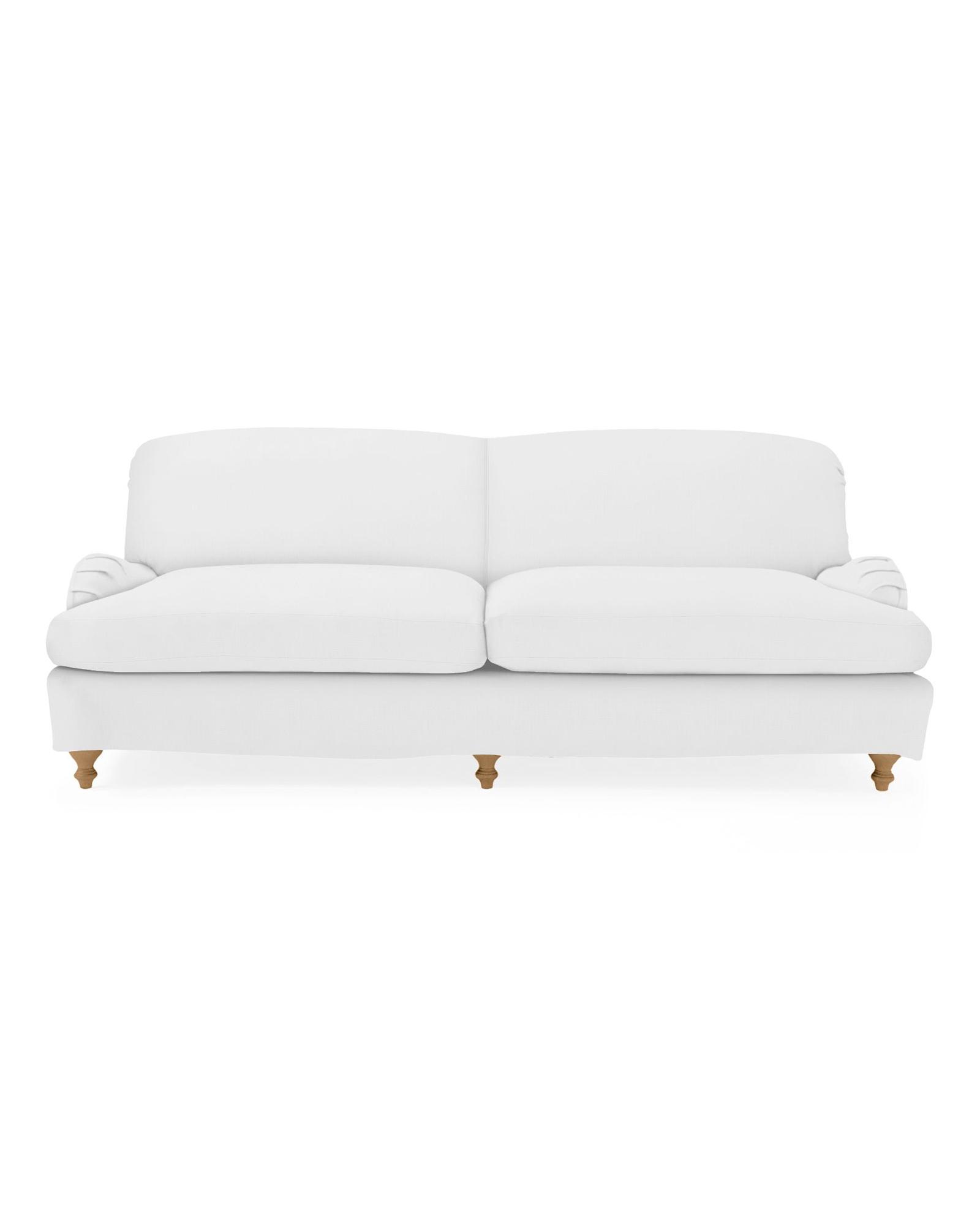 Miramar English Roll Arm Sofa - Slipcovered