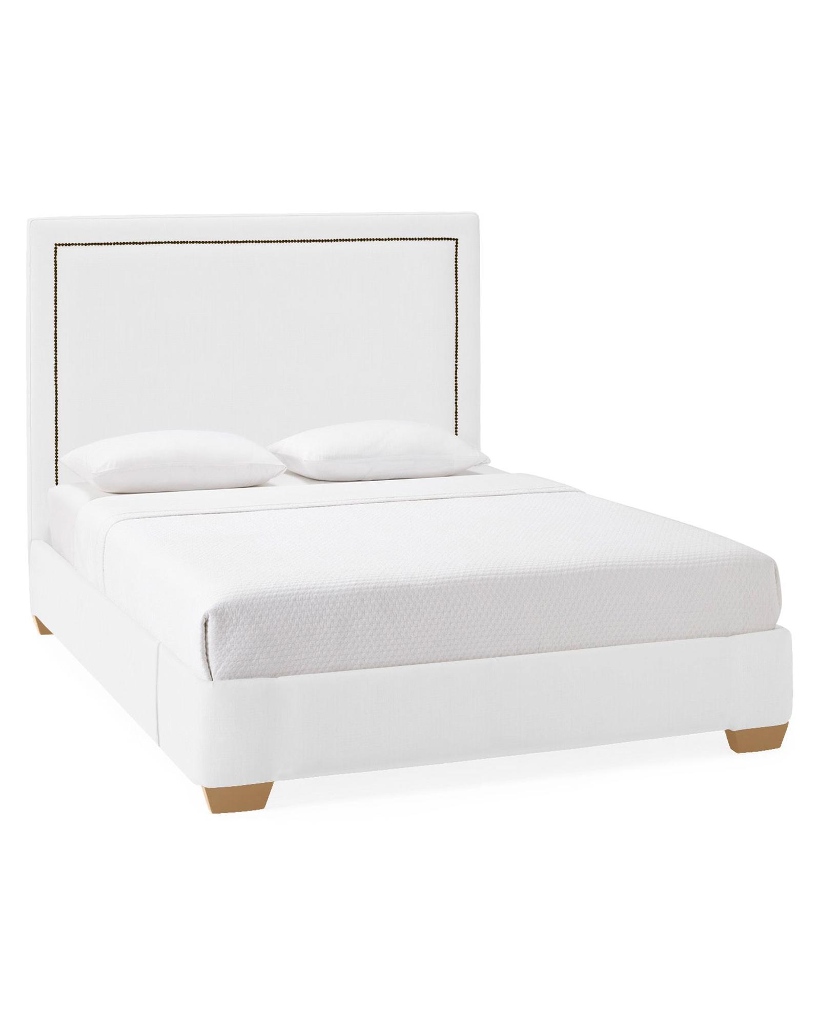 Tall Octavia Bed with Nailheads