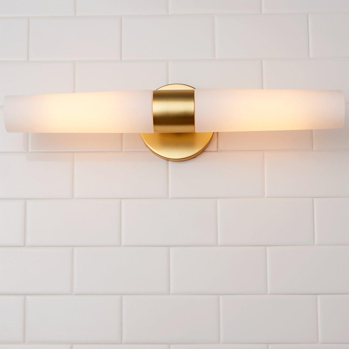 Linear Tube Vanity Light - 2 Light | Shades of Light